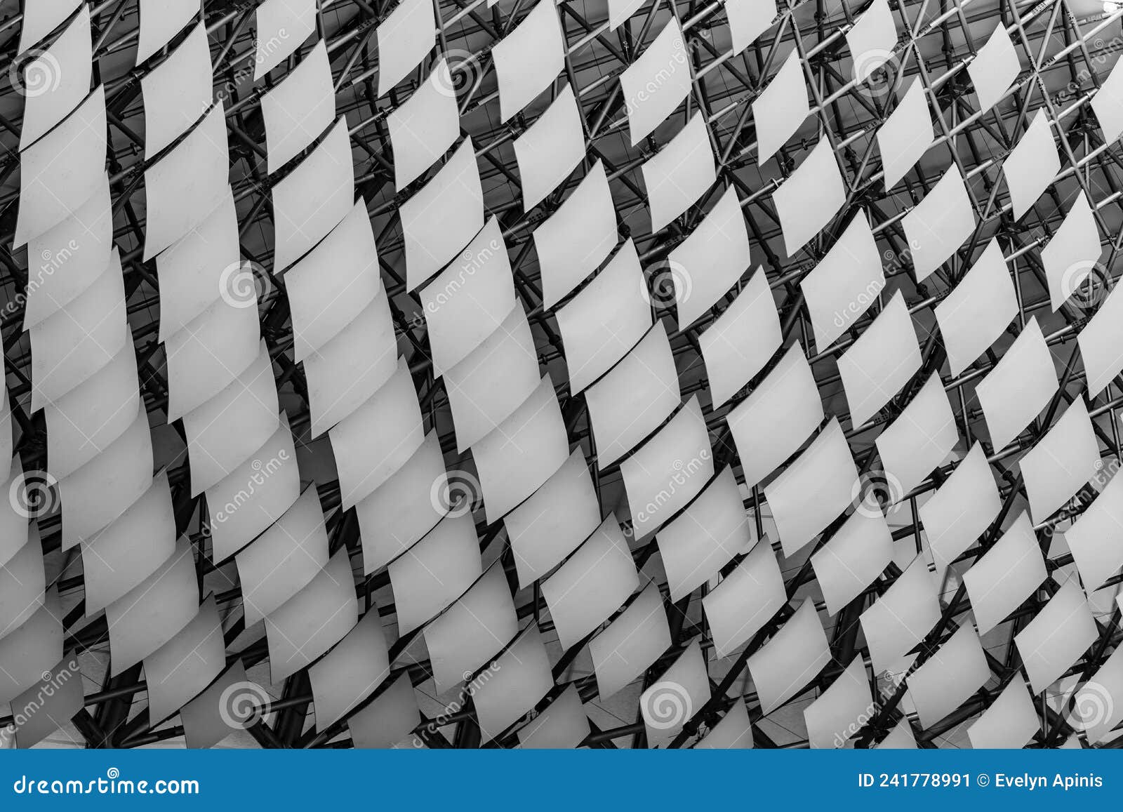 Black and White Repeating Rhombus Elements. Stock Image - Image of ...