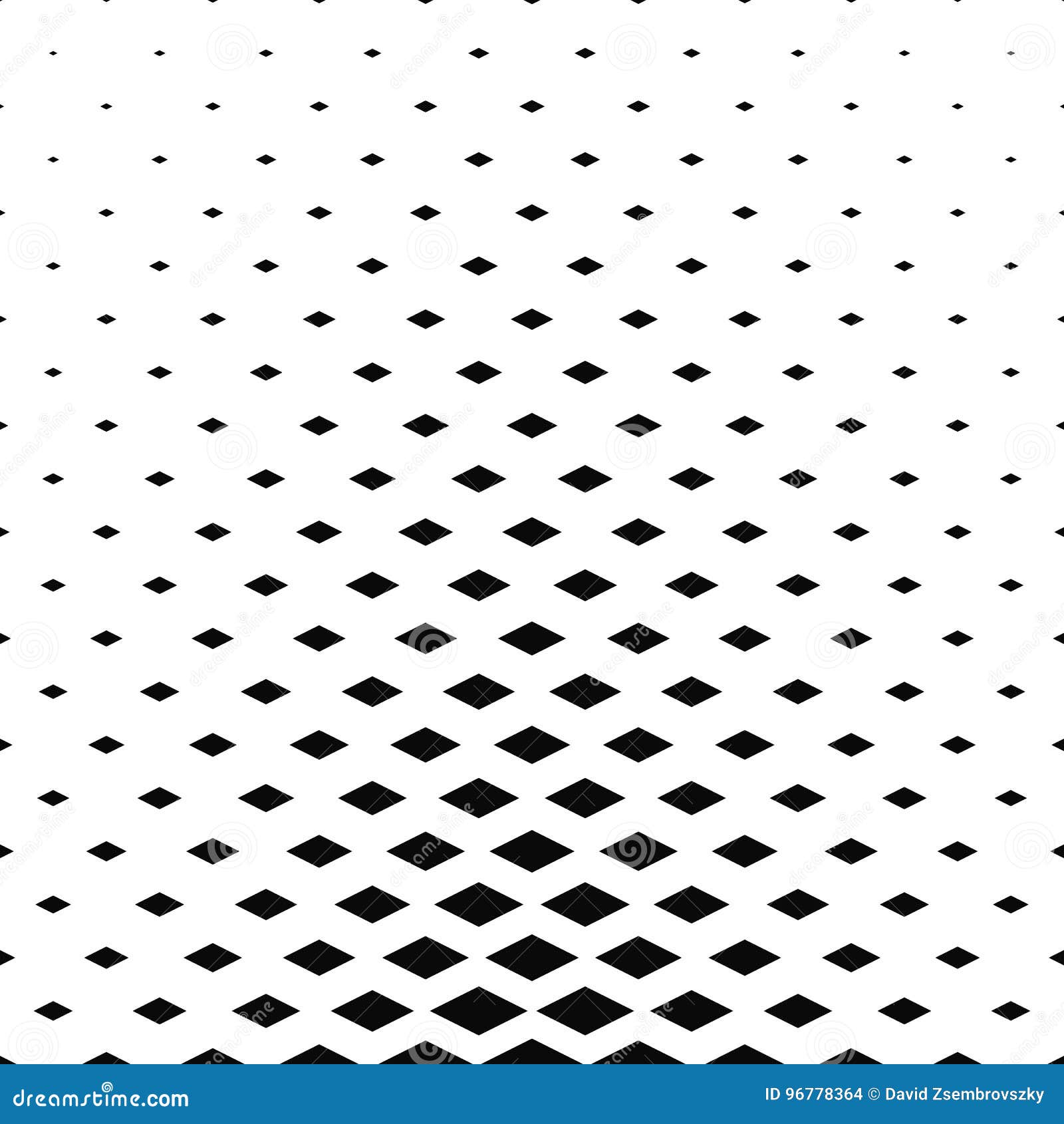 Black and White Rhombus Pattern Background Stock Vector - Illustration ...