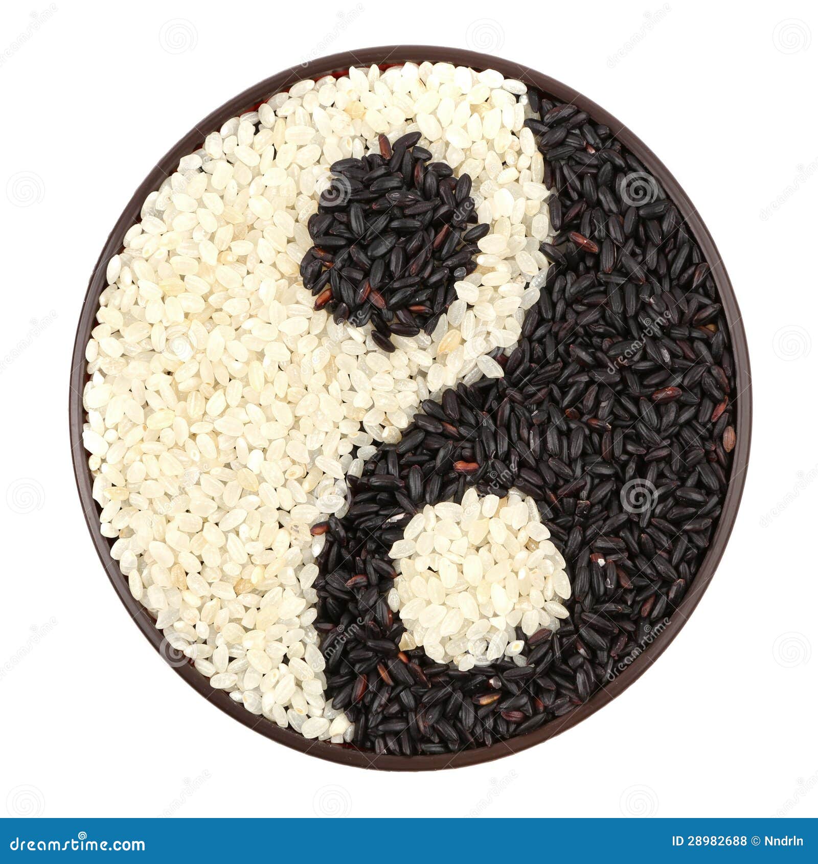 Black and white rice stock photo. Image of asian, chinese - 28982688