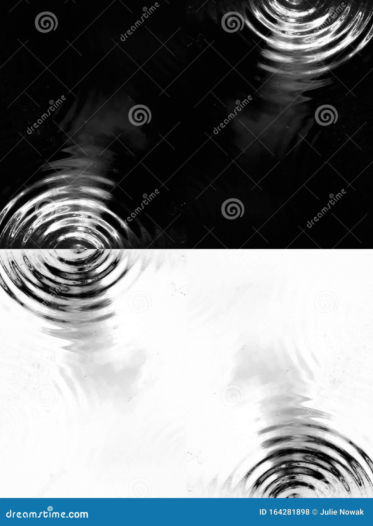 Black and White Ripple Abstract Stock Illustration - Illustration of ...