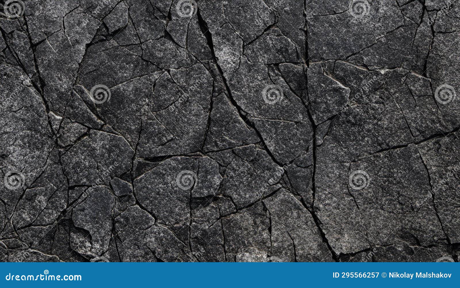 Black White Rock Texture. Dark Gray Stone Granite Background for Design ...