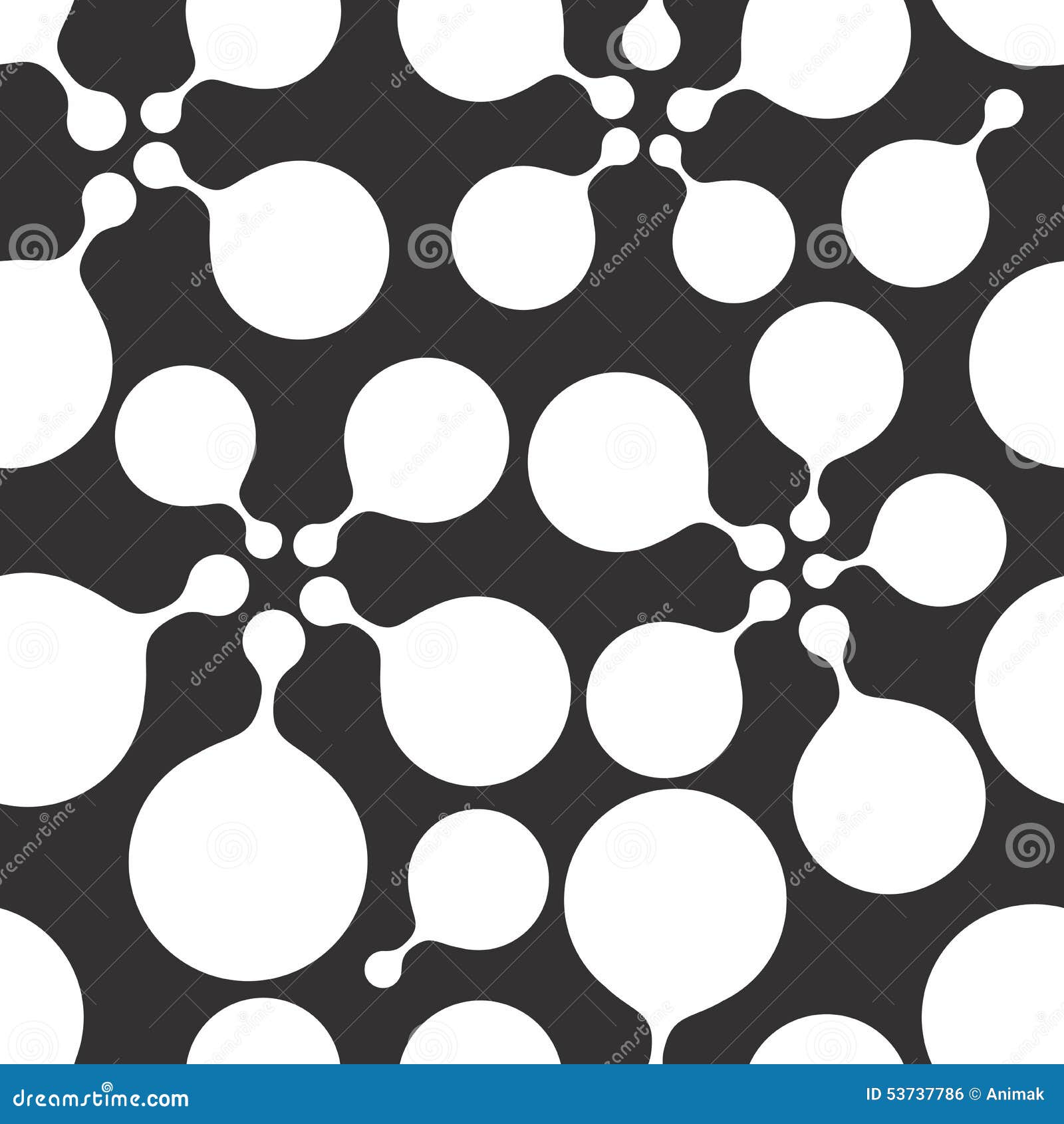 Round Bubbles With Transparent Texture Floating On Blue Background ...