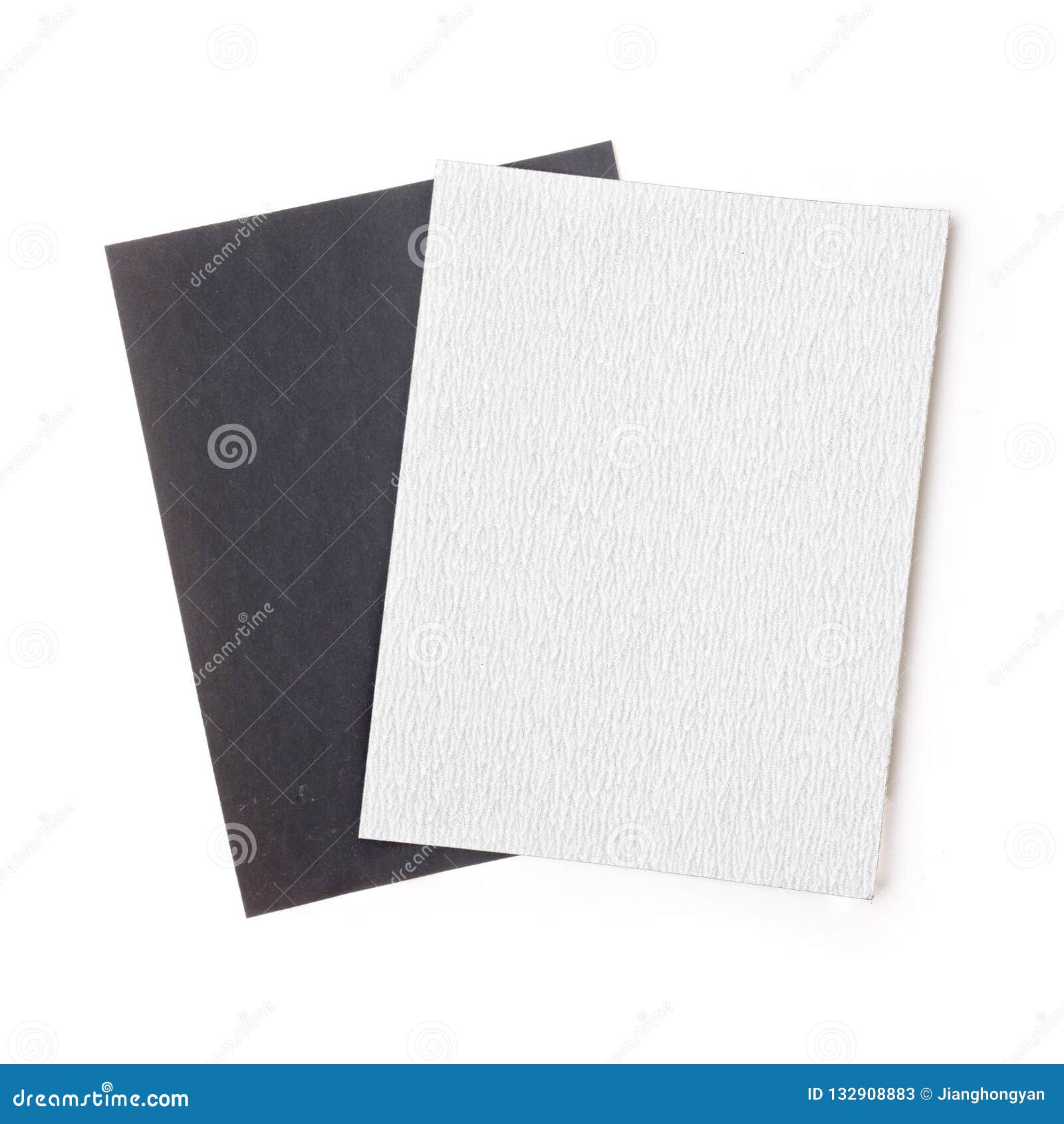Black and white sandpaper stock image. Image of clipping - 132908883