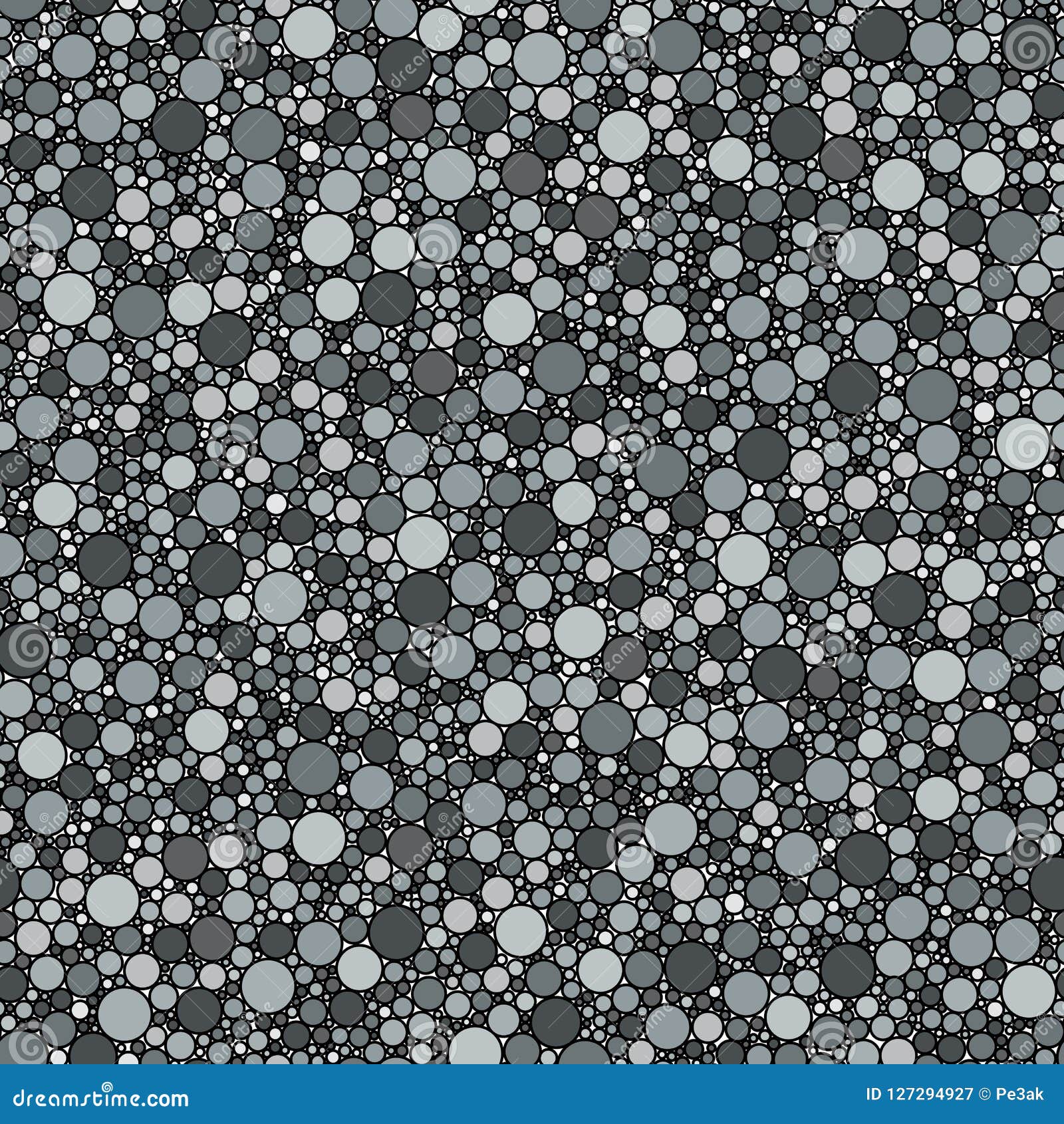 Abstract Seamless Pattern Small Circles Texture Background Stock Vector ...