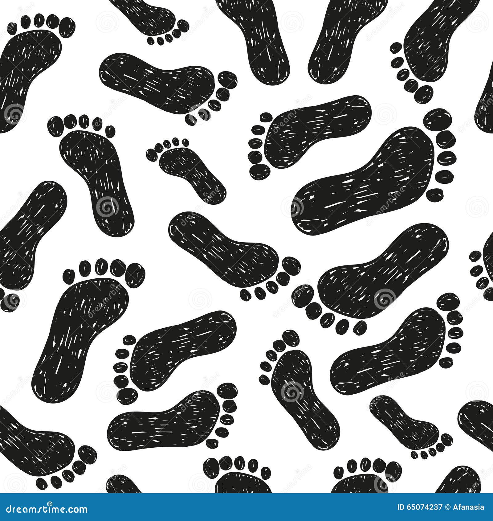 Doodle Foot Of Walking Or Running Woman With Green And Yellow Splash ...