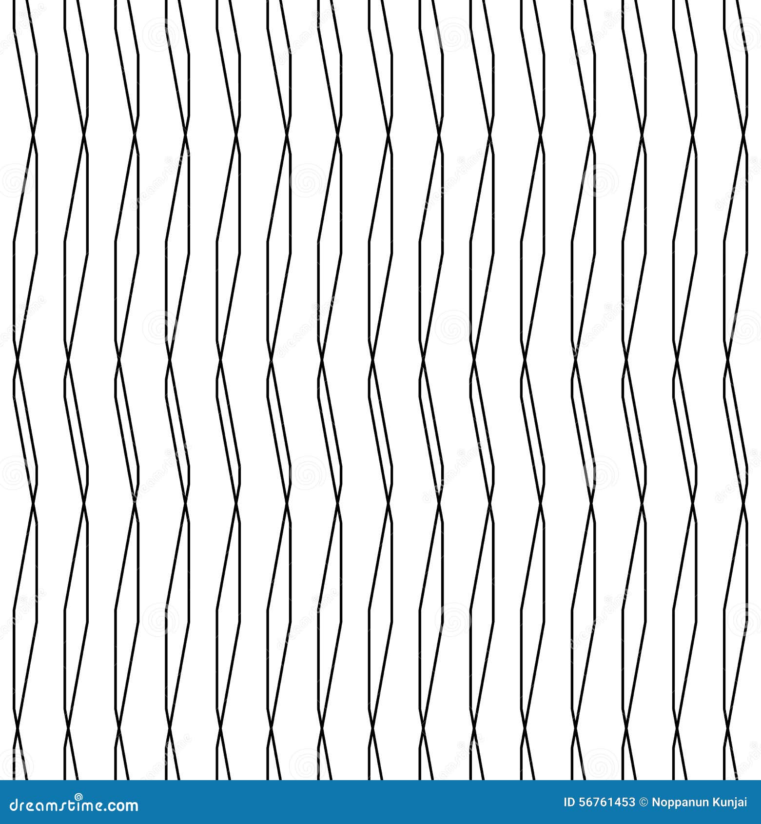 Black and White Seamless Pattern Modern Stylish with Line Stock Vector ...