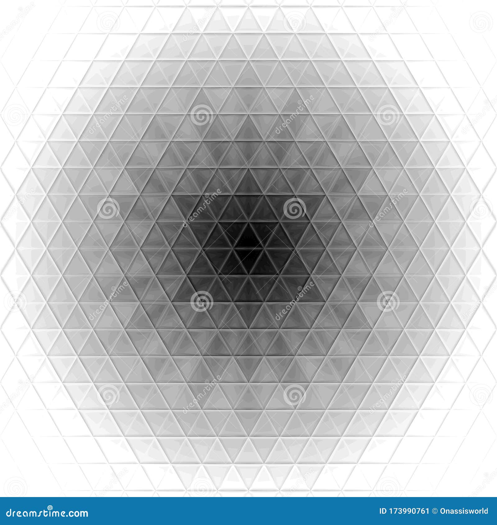 Black White Shades and Shapes Abstract Stock Illustration ...