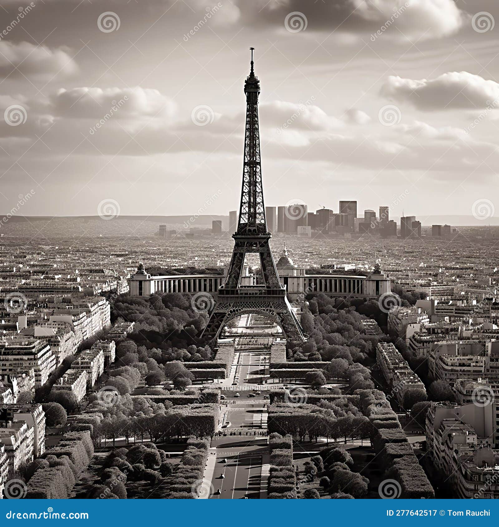 Paris Black And White Photography Wallpaper