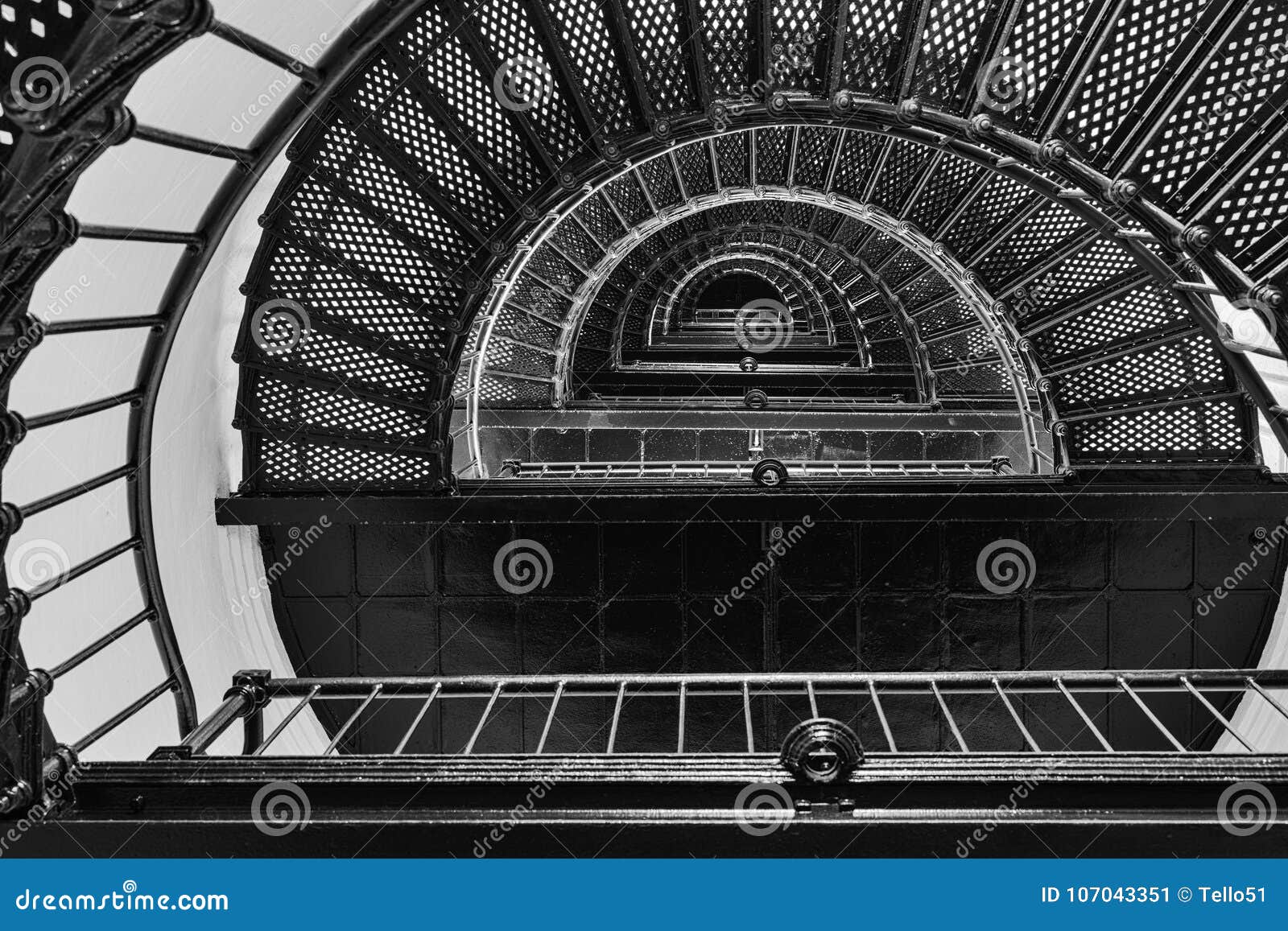 Steps to infinity stock image. Image of steel, outer - 107043351