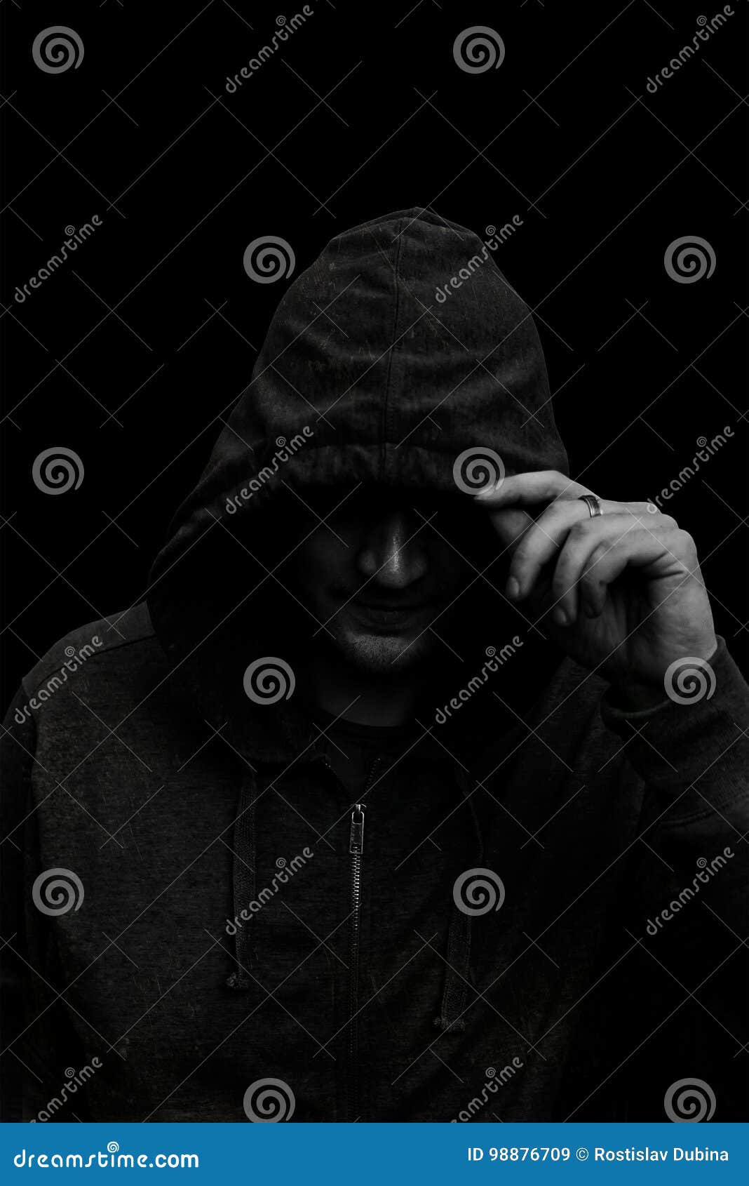 128 Hooded People Silhouette Black White Photos - Free & Royalty-Free ...