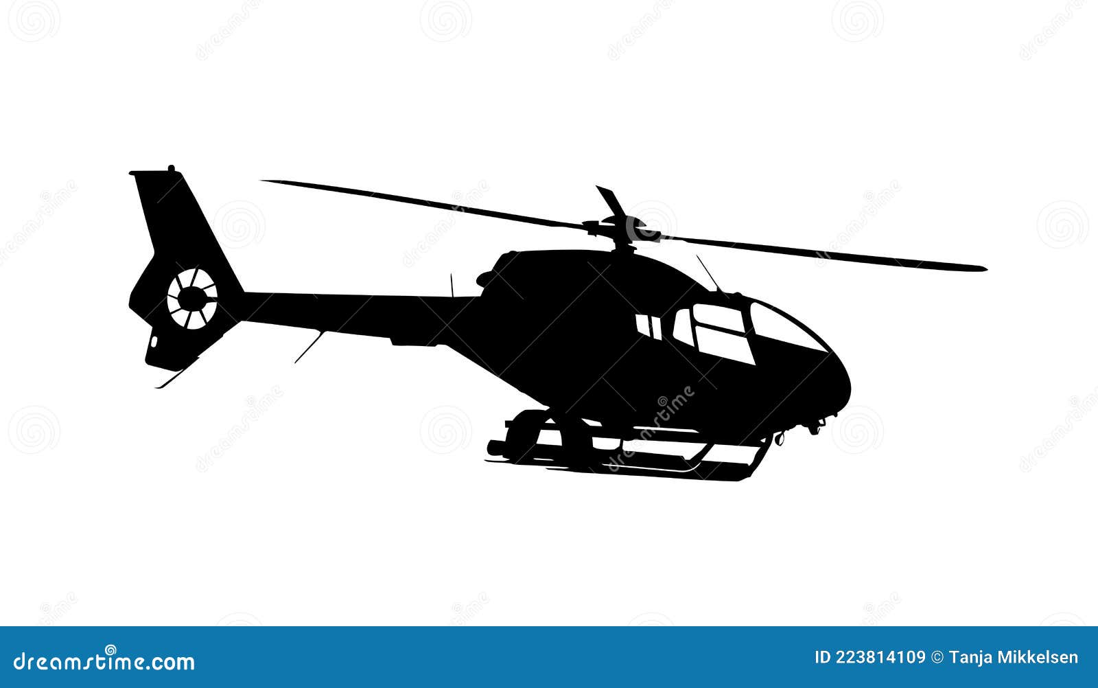 Helicopter silhouette stock image. Illustration of combat - 223814109