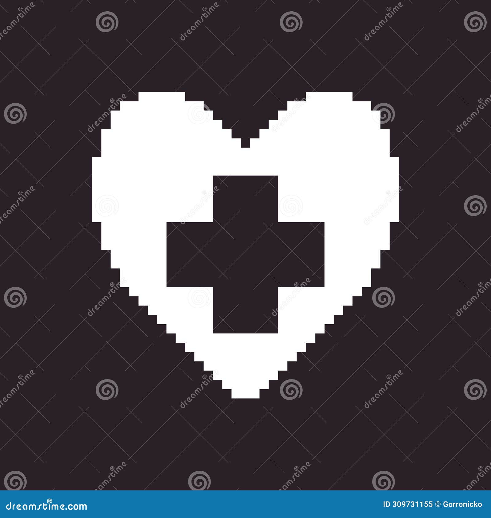Black and White Simple Flat 1bit Pixel Art Abstract Medical Cross ... Black and White Simple Flat 1bit Pixel Art Abstract Medical Cross ...