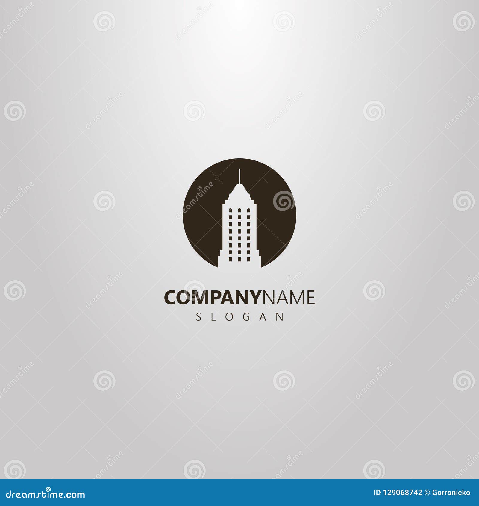 Skyscraper With Spire Icon Cartoon Vector | CartoonDealer.com #263142437