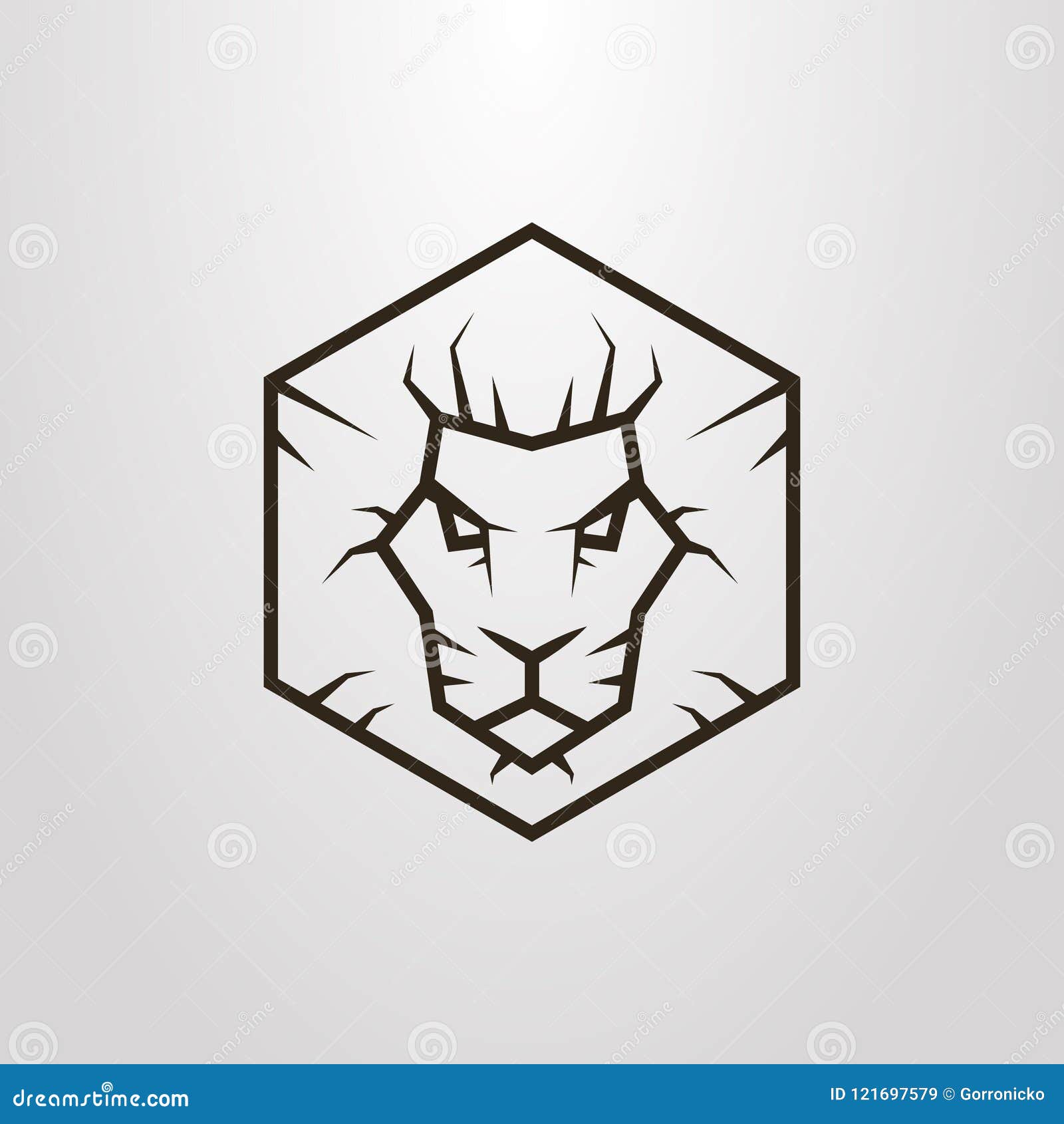 Hexagon Symbol And Business Card Royalty-Free Illustration ...