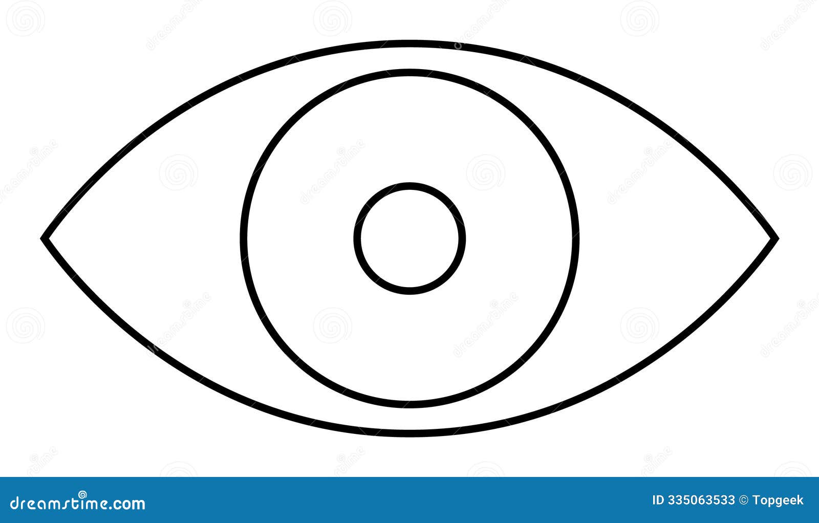 Eye, Pupil, Iris, Vector Symbol Icon Design. | CartoonDealer.com #77319359