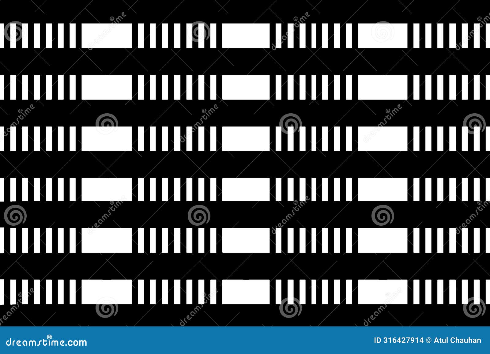 Black and White Small Line Cloth Design Stock Illustration ...