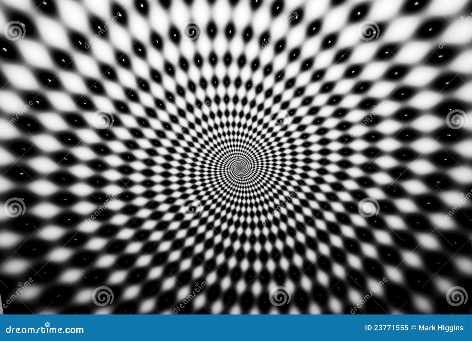 Black And White Spiral Pattern Royalty Free Stock Photo - Image: 23771555