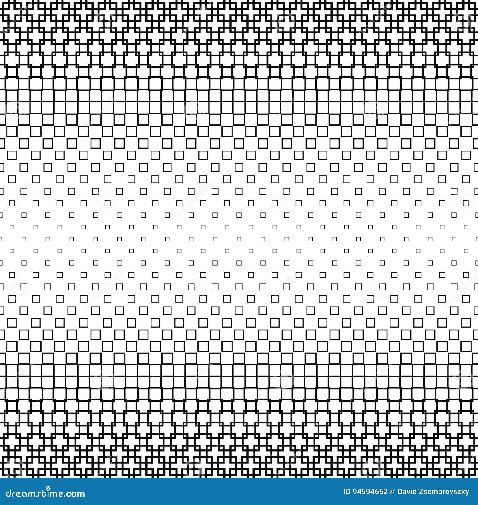 Black and White Square Pattern Design Background Stock Vector ...