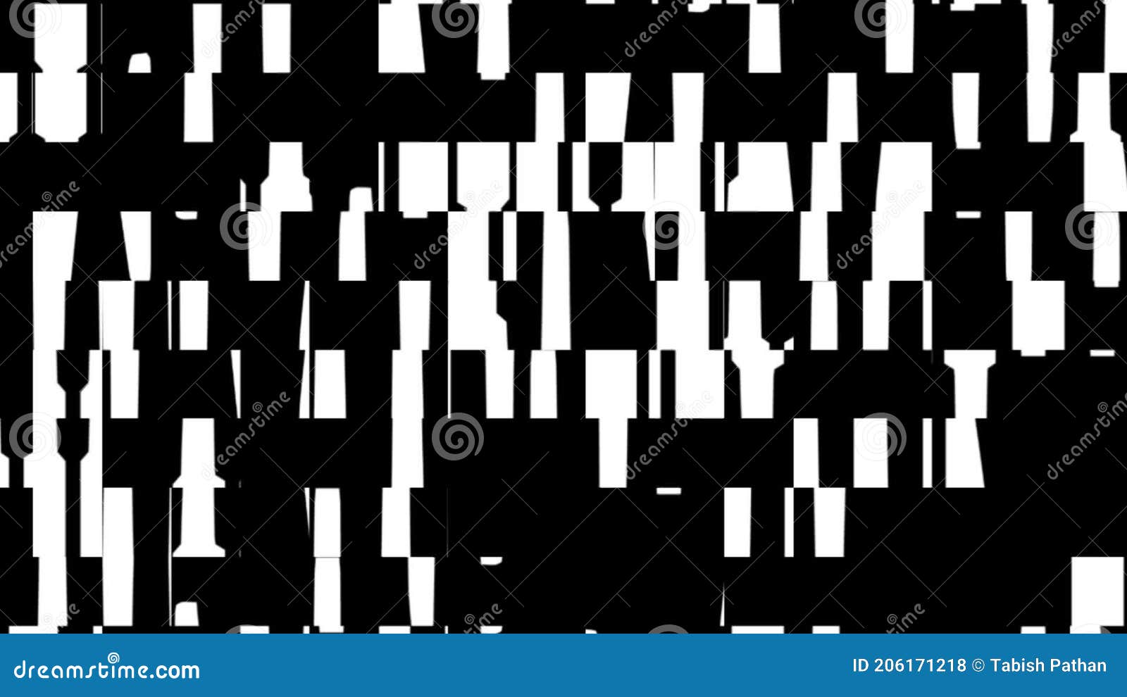 Black and White Squares Glitching on Screen. - Graphics Stock Footage ...