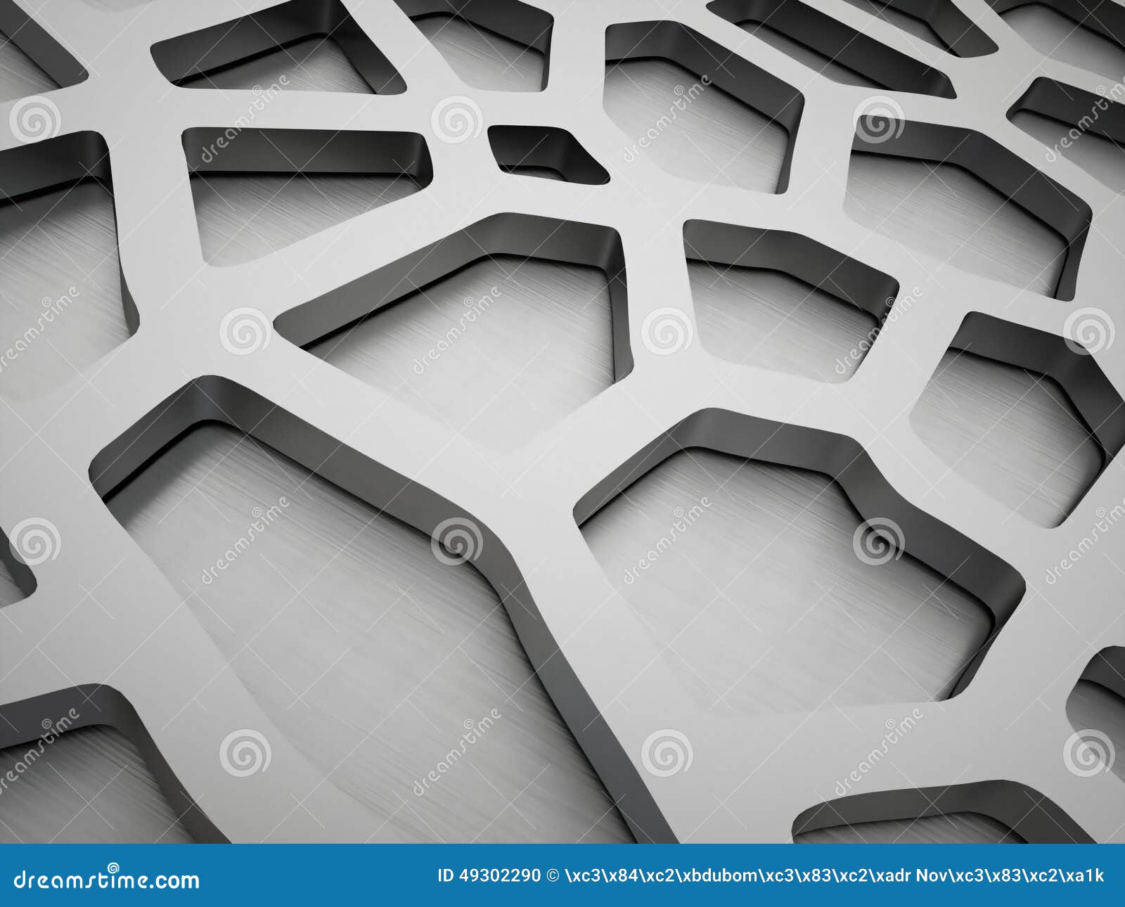 Black and White Steel Cells Background Stock Illustration ...