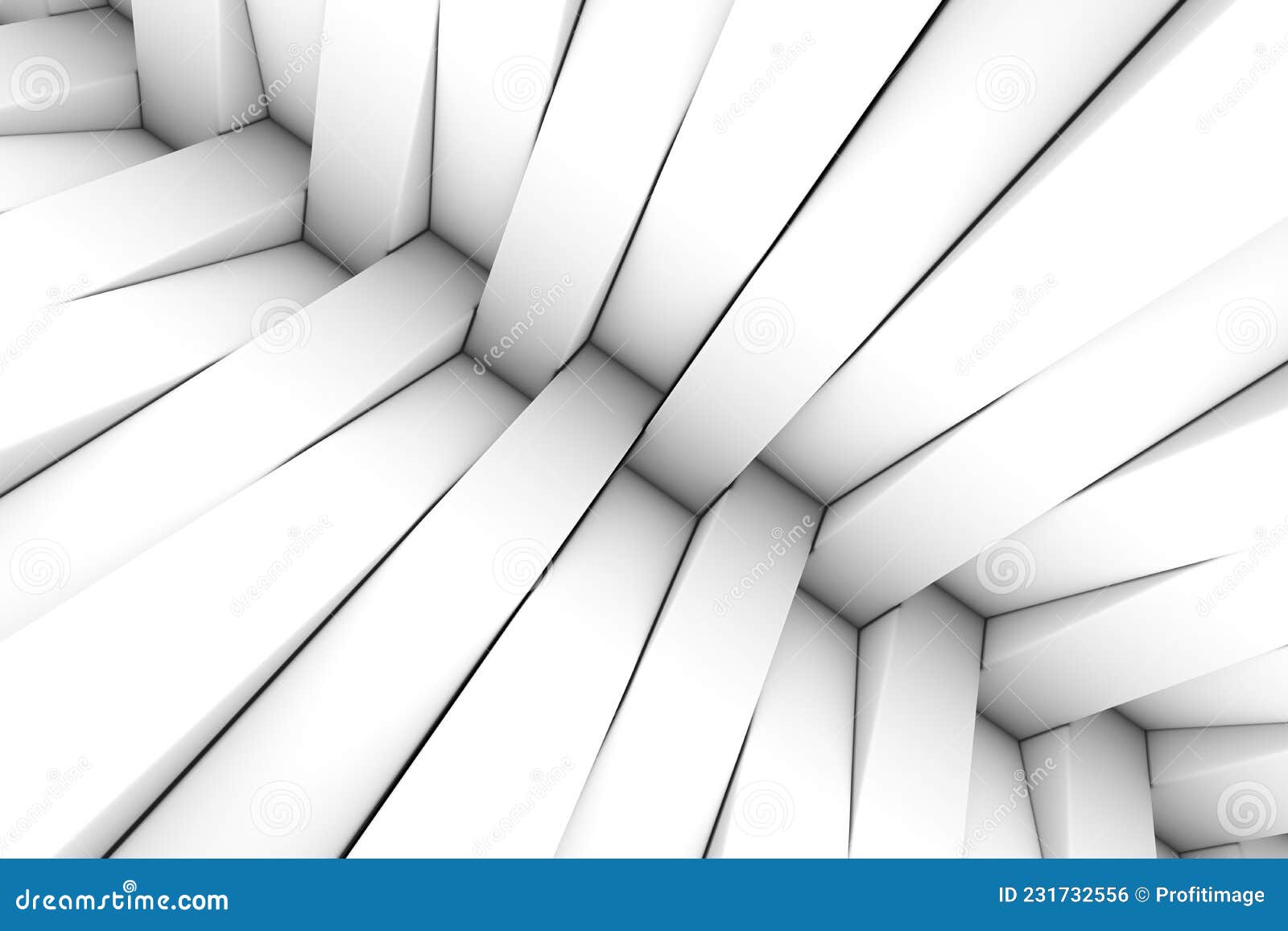 Black and White Steps Abstract Background 3D Stock Illustration ...