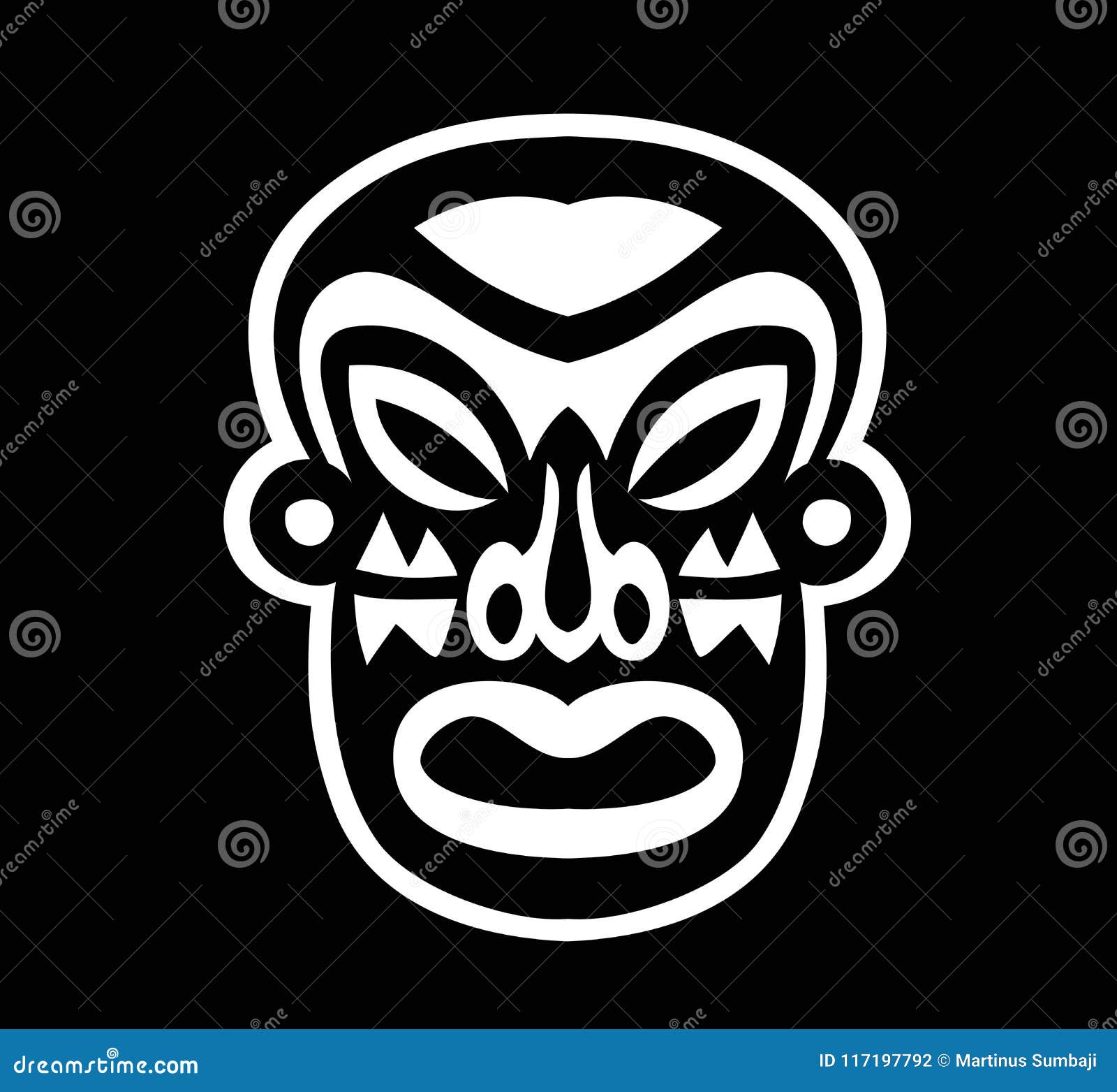 Black and White Sticker, Art Vector Design Stock Vector - Illustration ...