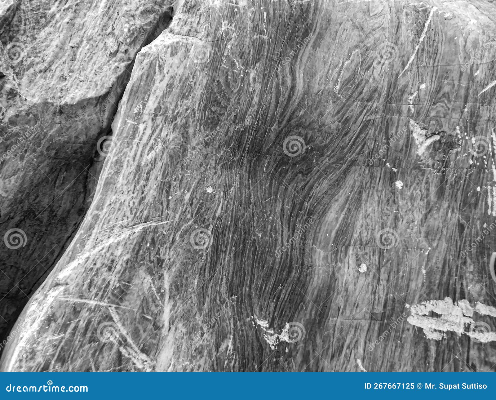 Black and White Stone Wave Pattern Background Stock Image - Image of ...