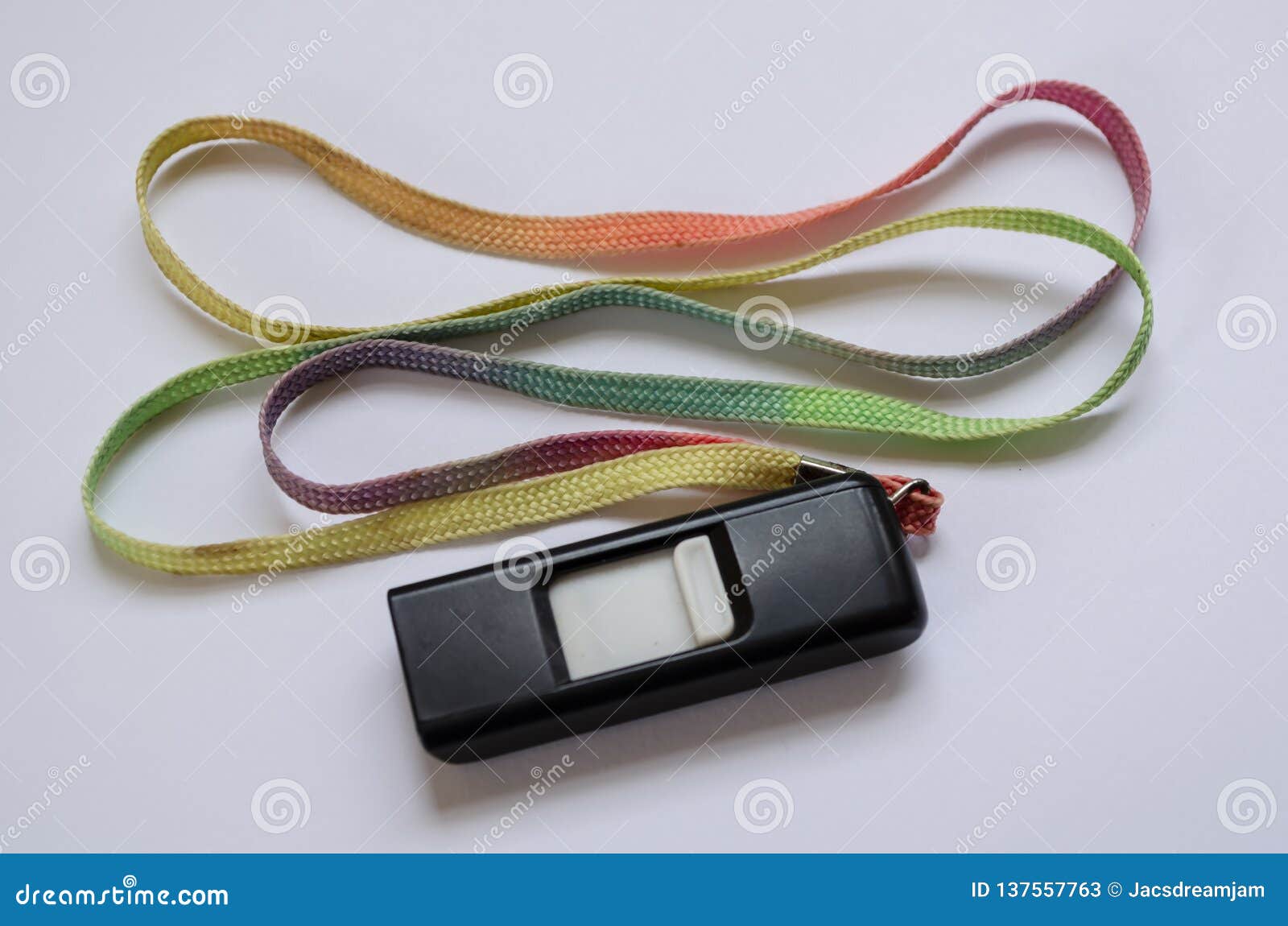 Black and White Storage Flash Drive Stock Image - Image of computer ...