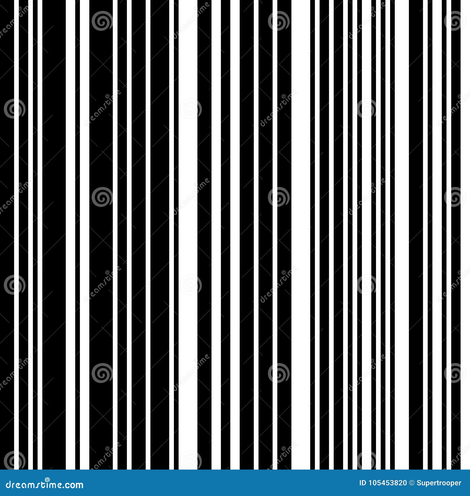 Black and White Straight Vertical Variable Width Stripes Stock Vector ...