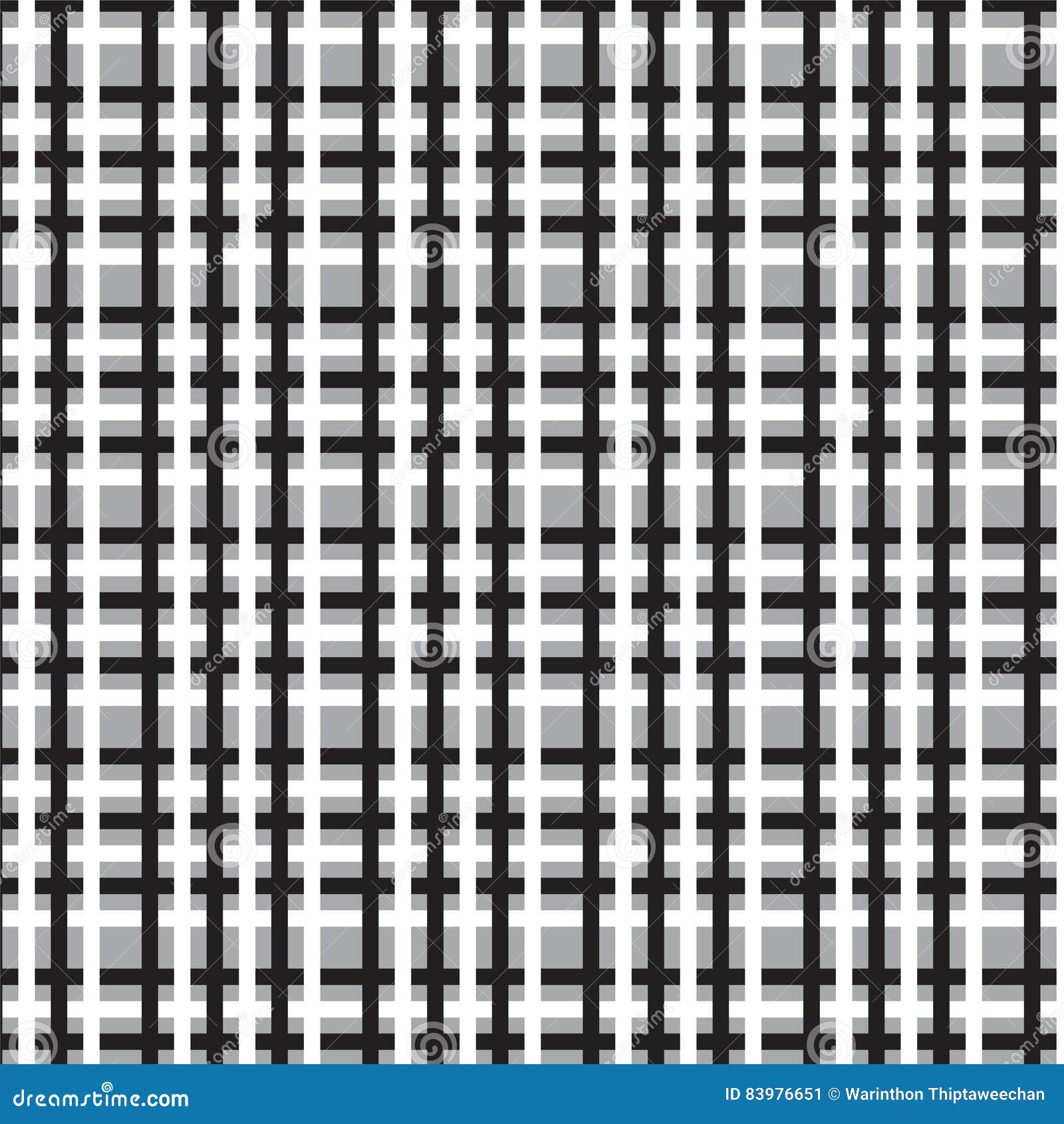 Black and White Stripe Cross Pattern Background Stock Vector ...