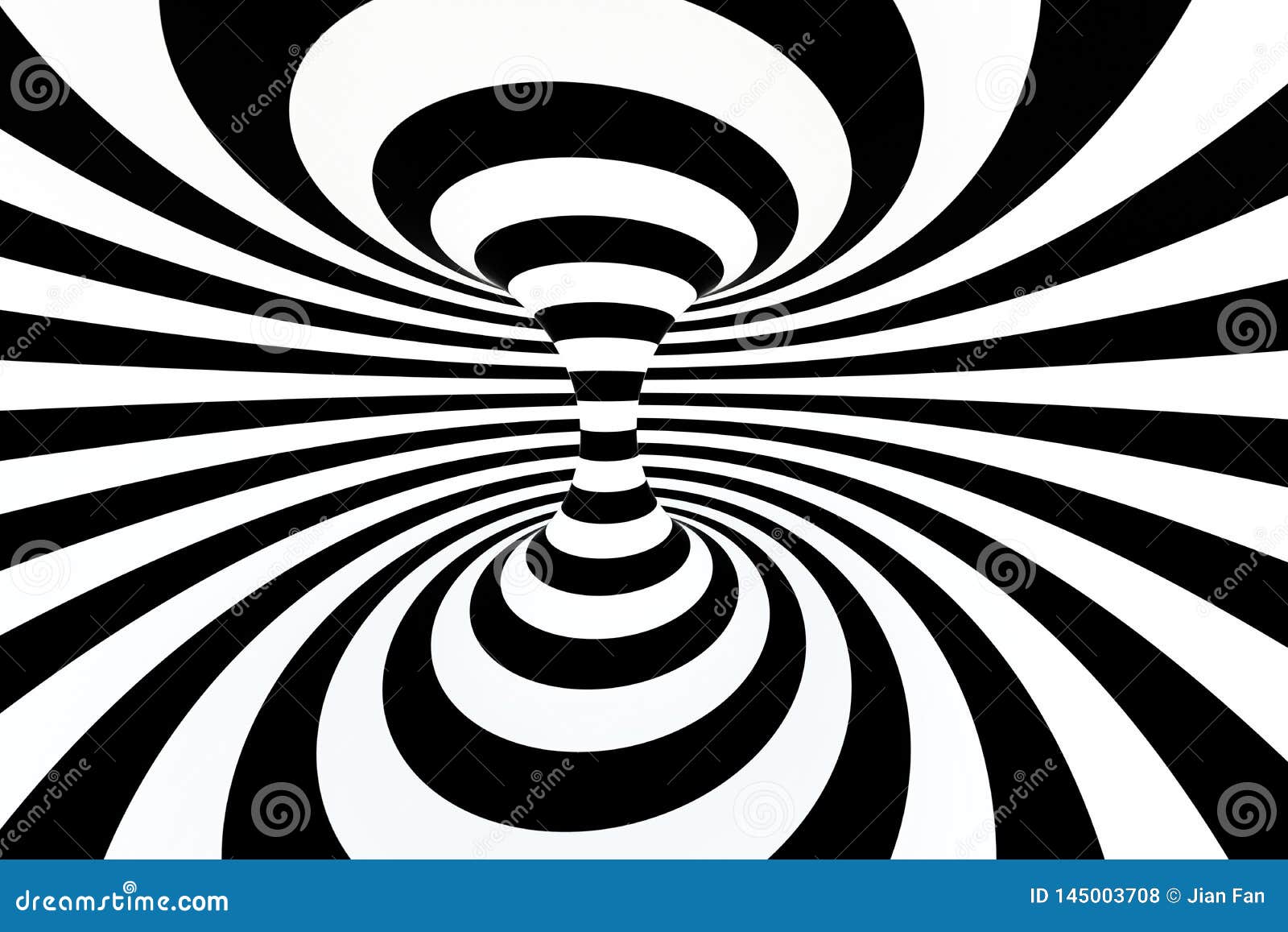 Black and White Stripe, Repeating Lines, 3d Rendering Stock ...