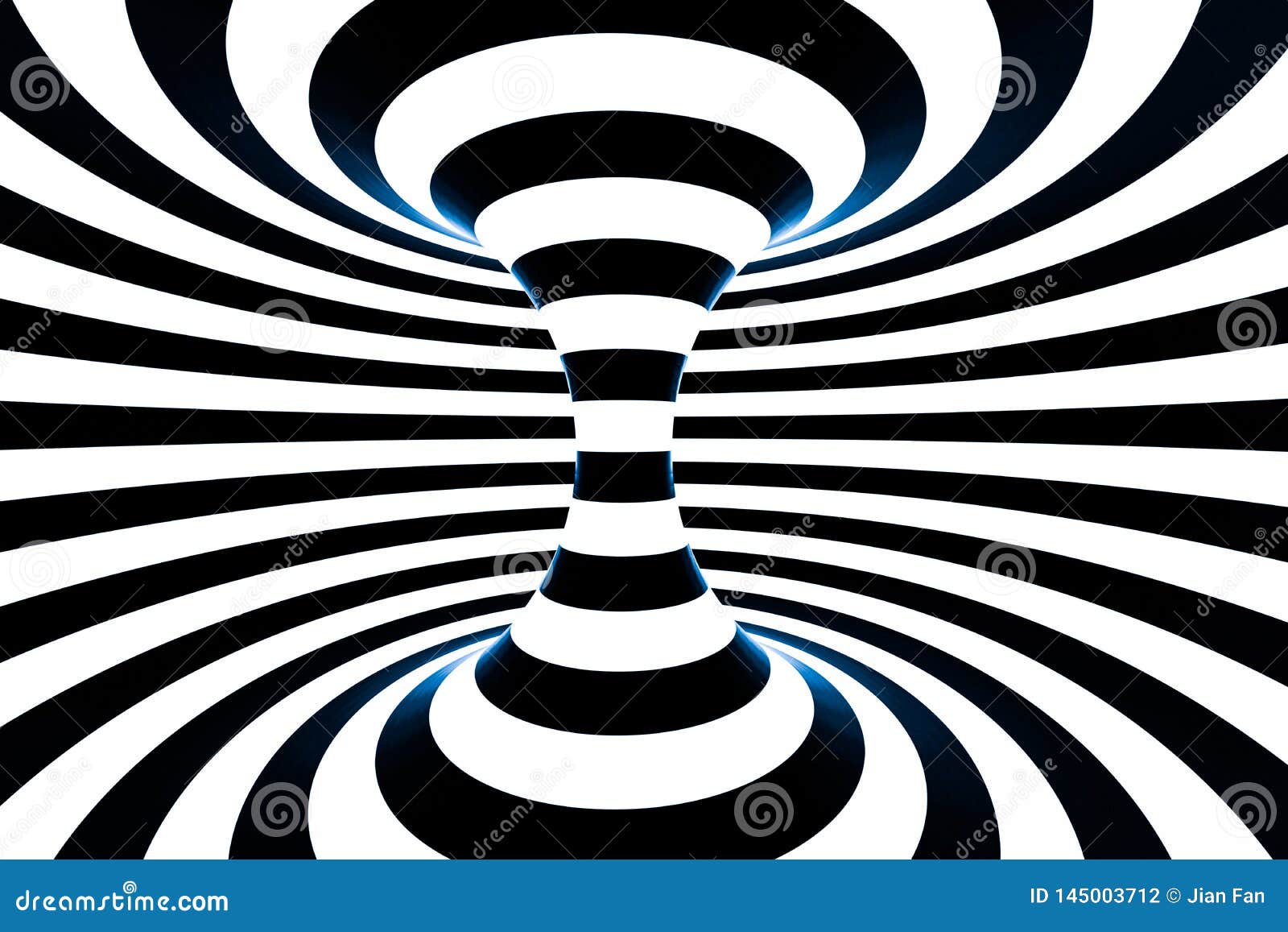 Black and White Stripe, Repeating Lines, 3d Rendering Stock Photo ...