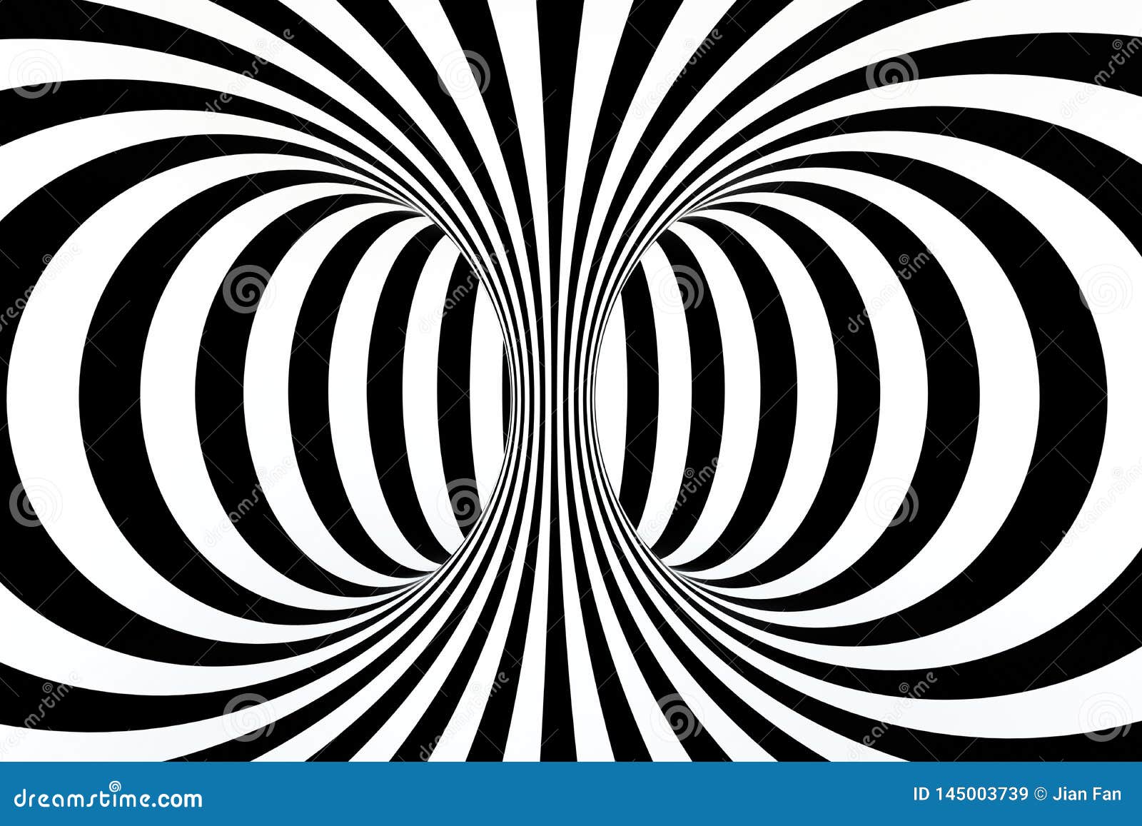 Black and White Stripe, Repeating Lines, 3d Rendering Stock ...
