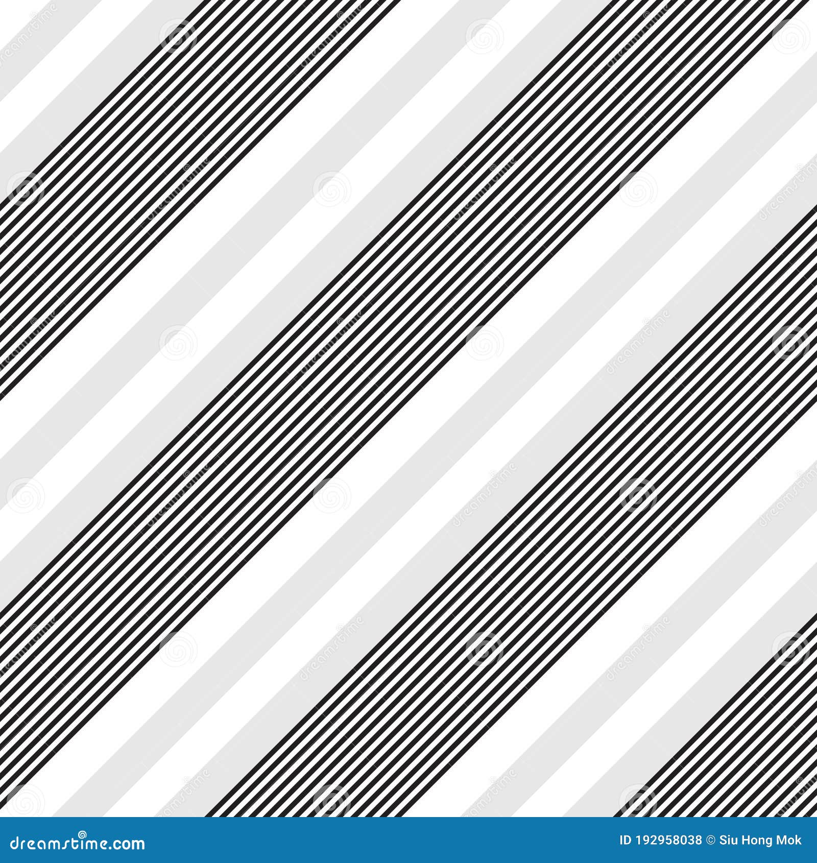 Black and White Stripe Seamless Pattern Background in Diagonal Style ...