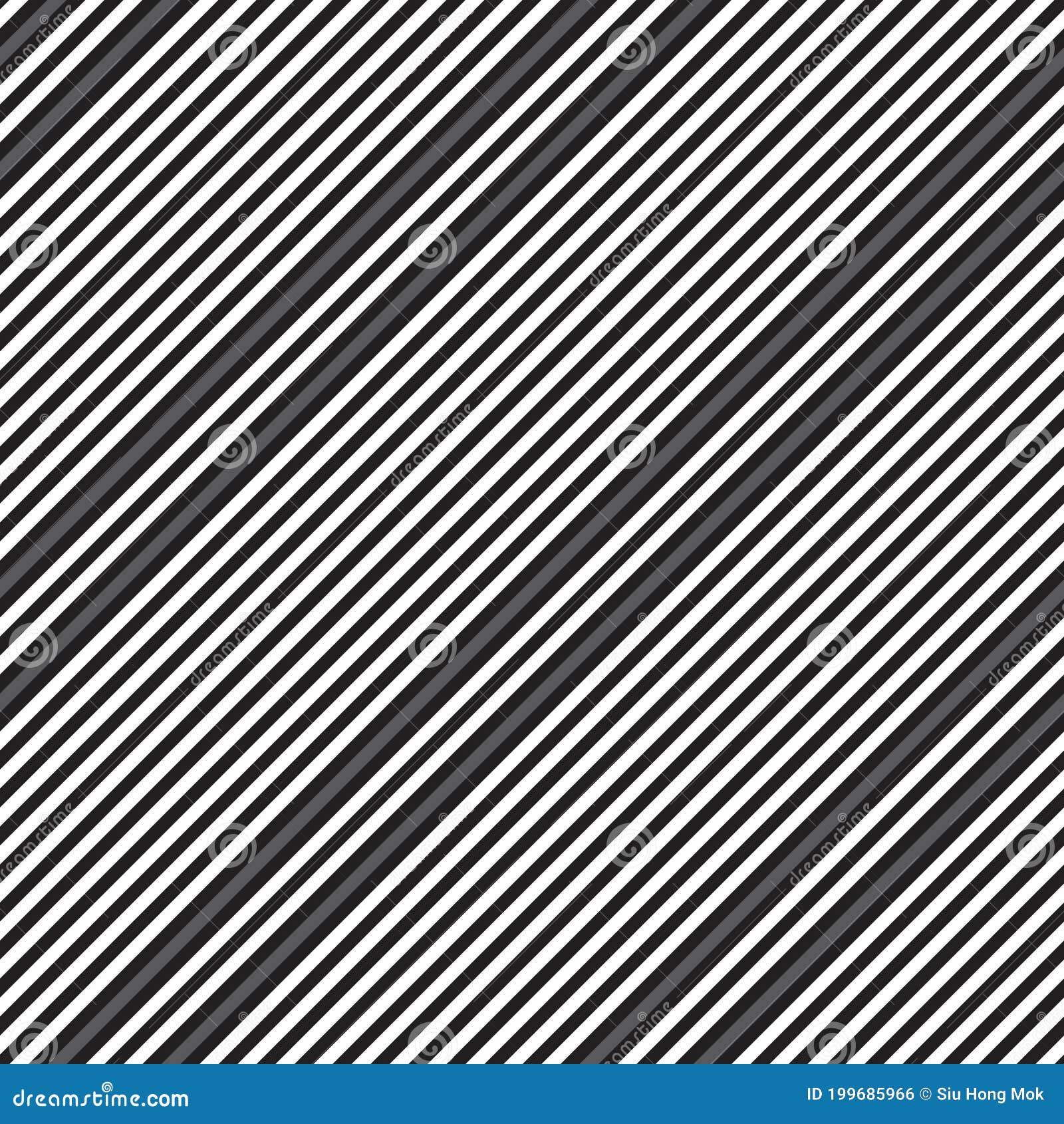 Black and White Stripe Seamless Pattern Background in Diagonal Style ...