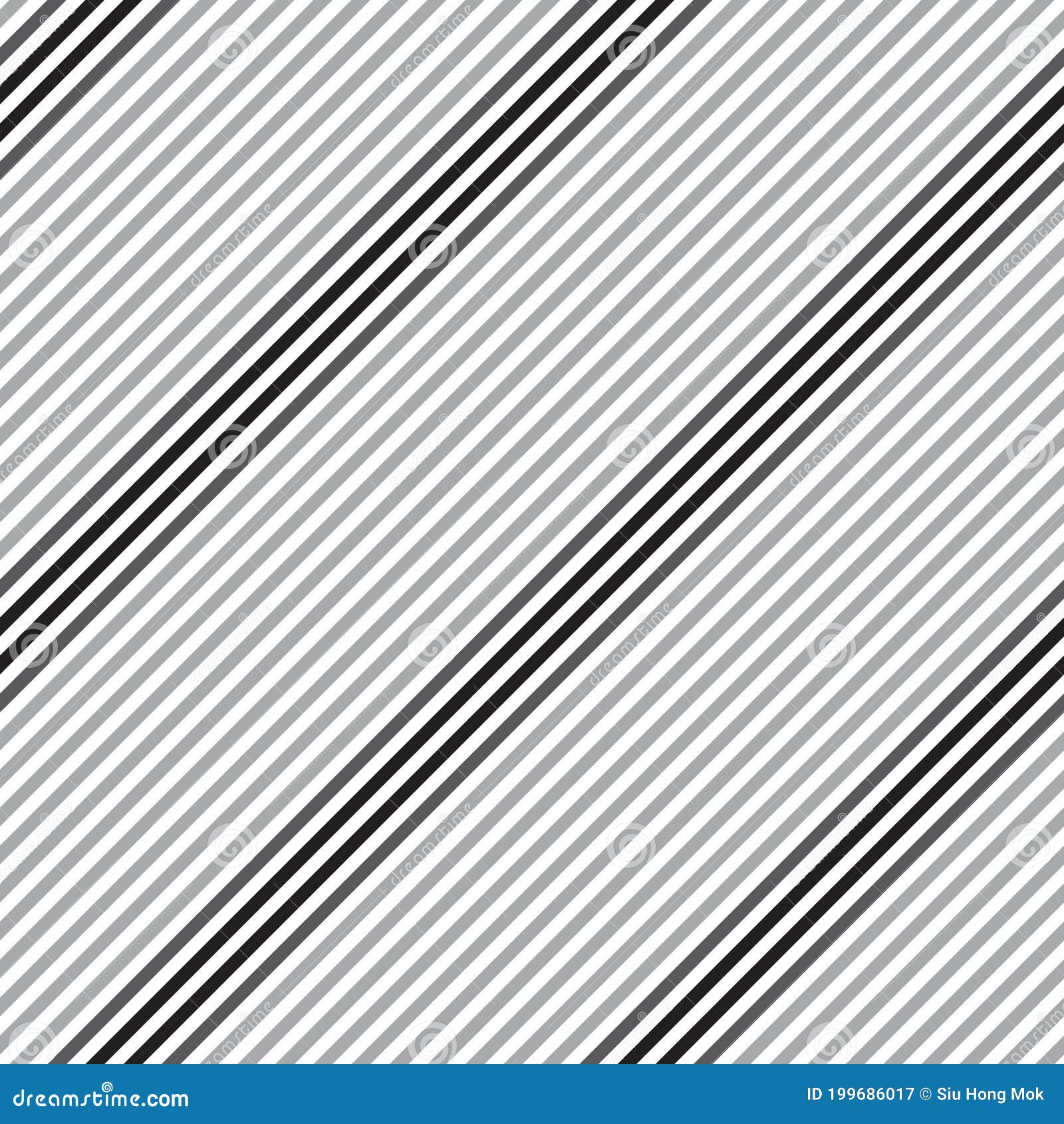 Black and White Stripe Seamless Pattern Background in Diagonal Style ...