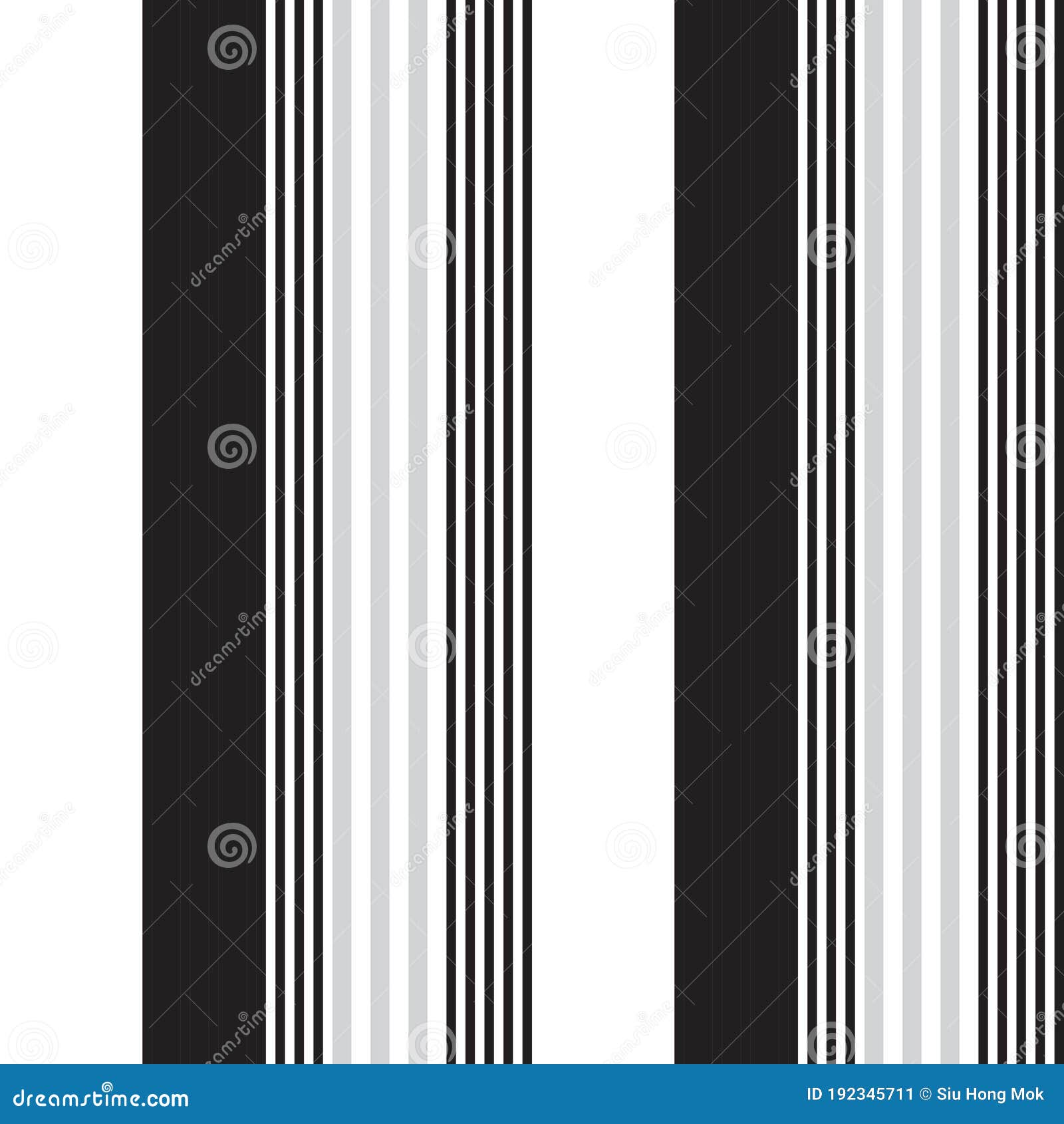 Black and White Stripe Seamless Pattern Background in Vertical Style ...
