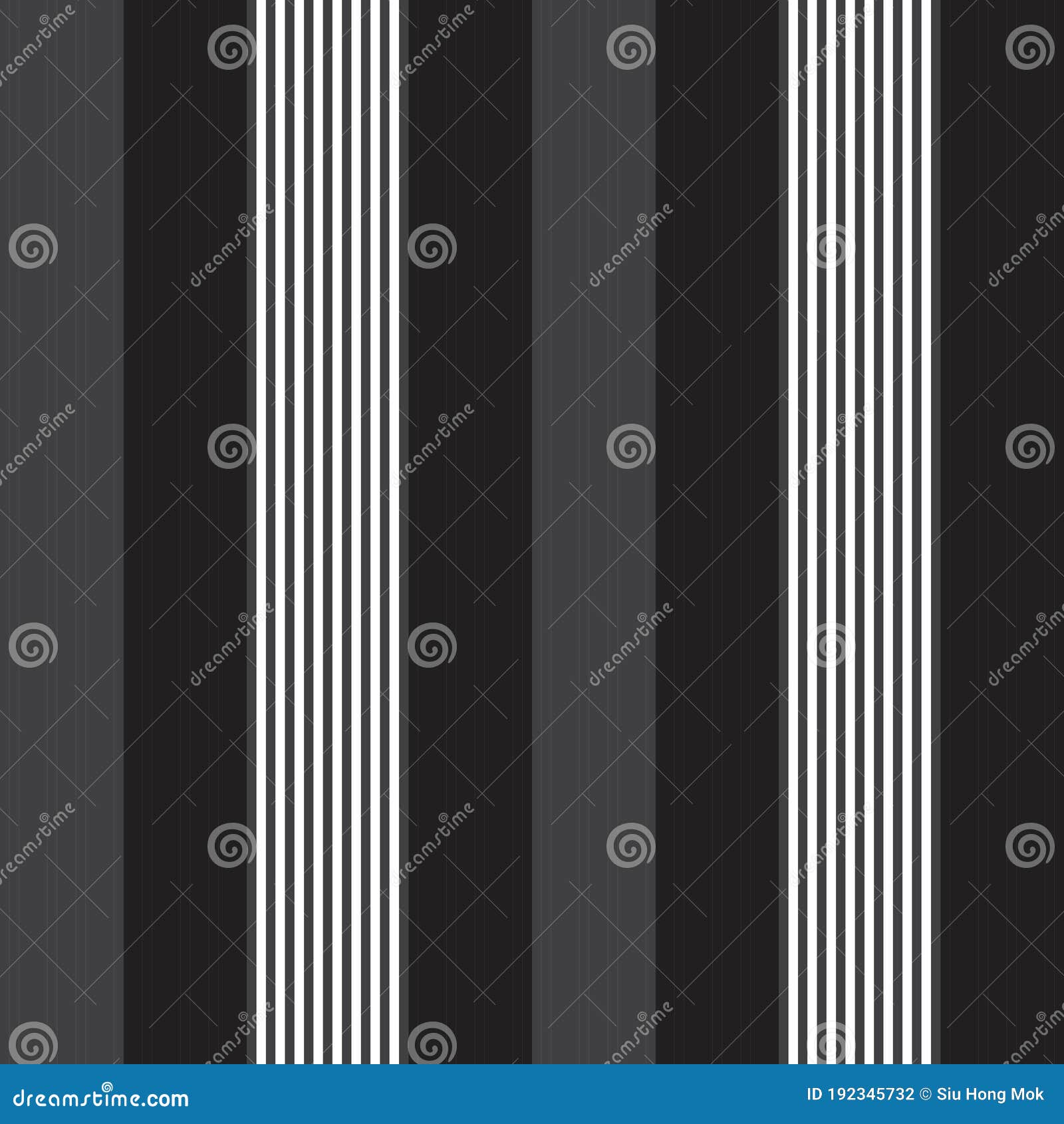 Black and White Stripe Seamless Pattern Background in Vertical Style ...