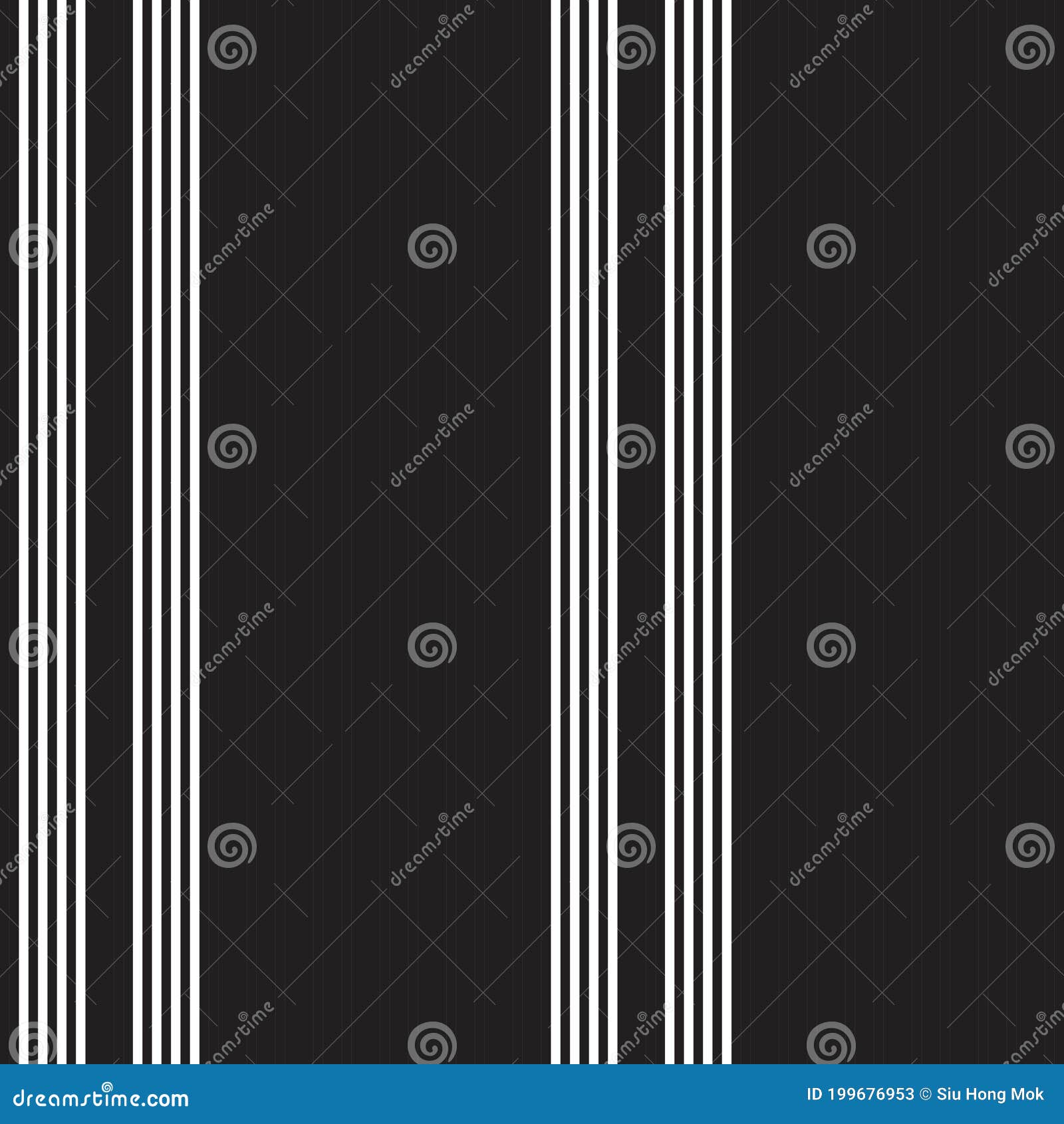 Black and White Stripe Seamless Pattern Background in Vertical Style ...
