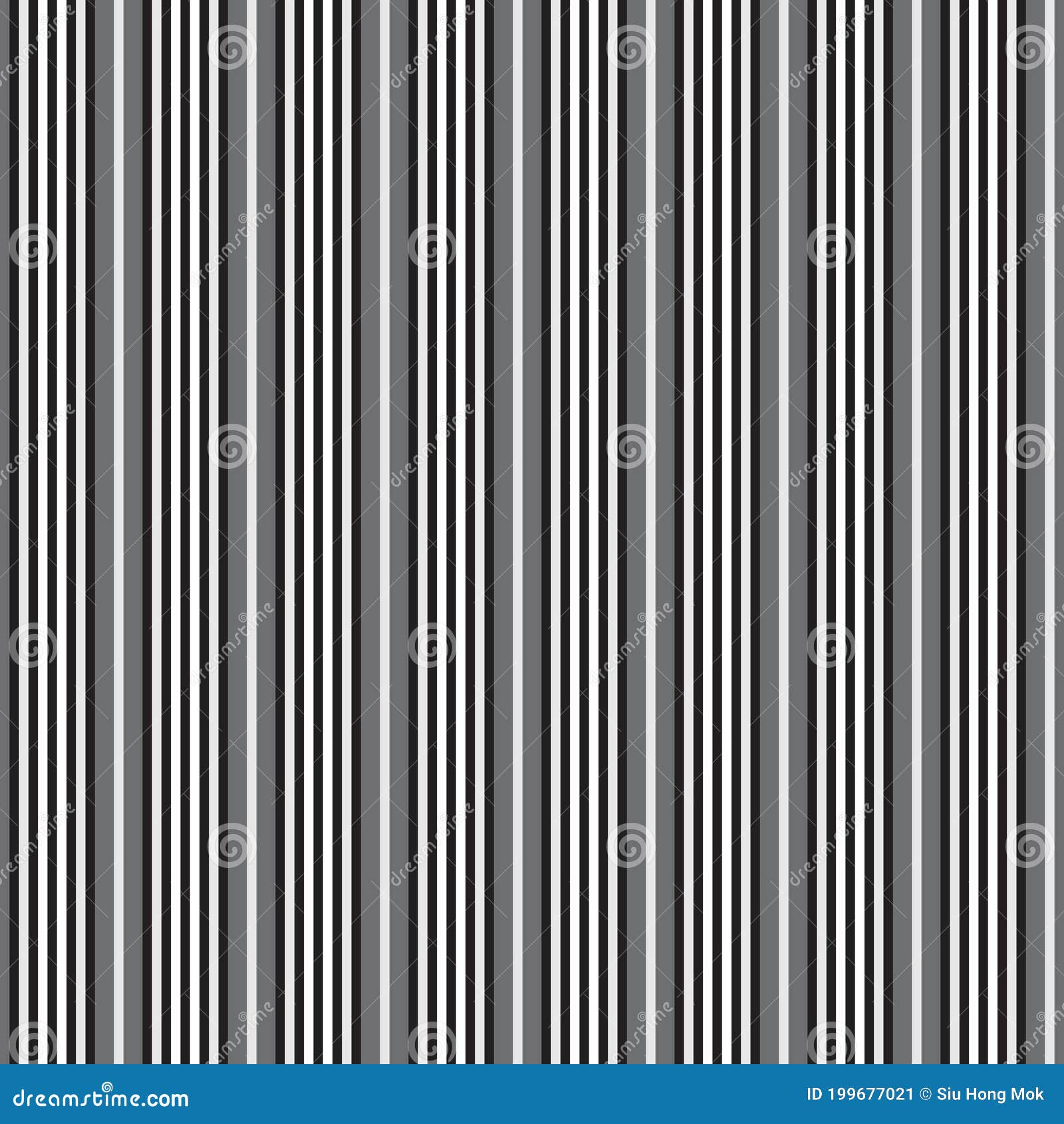Black and White Stripe Seamless Pattern Background in Vertical Style ...