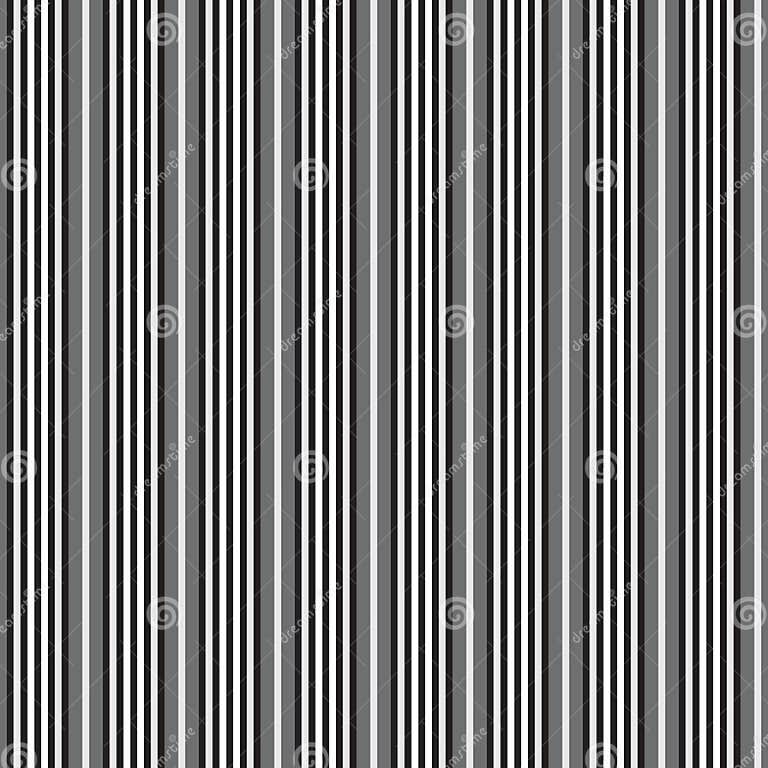 Black and White Stripe Seamless Pattern Background in Vertical Style ...