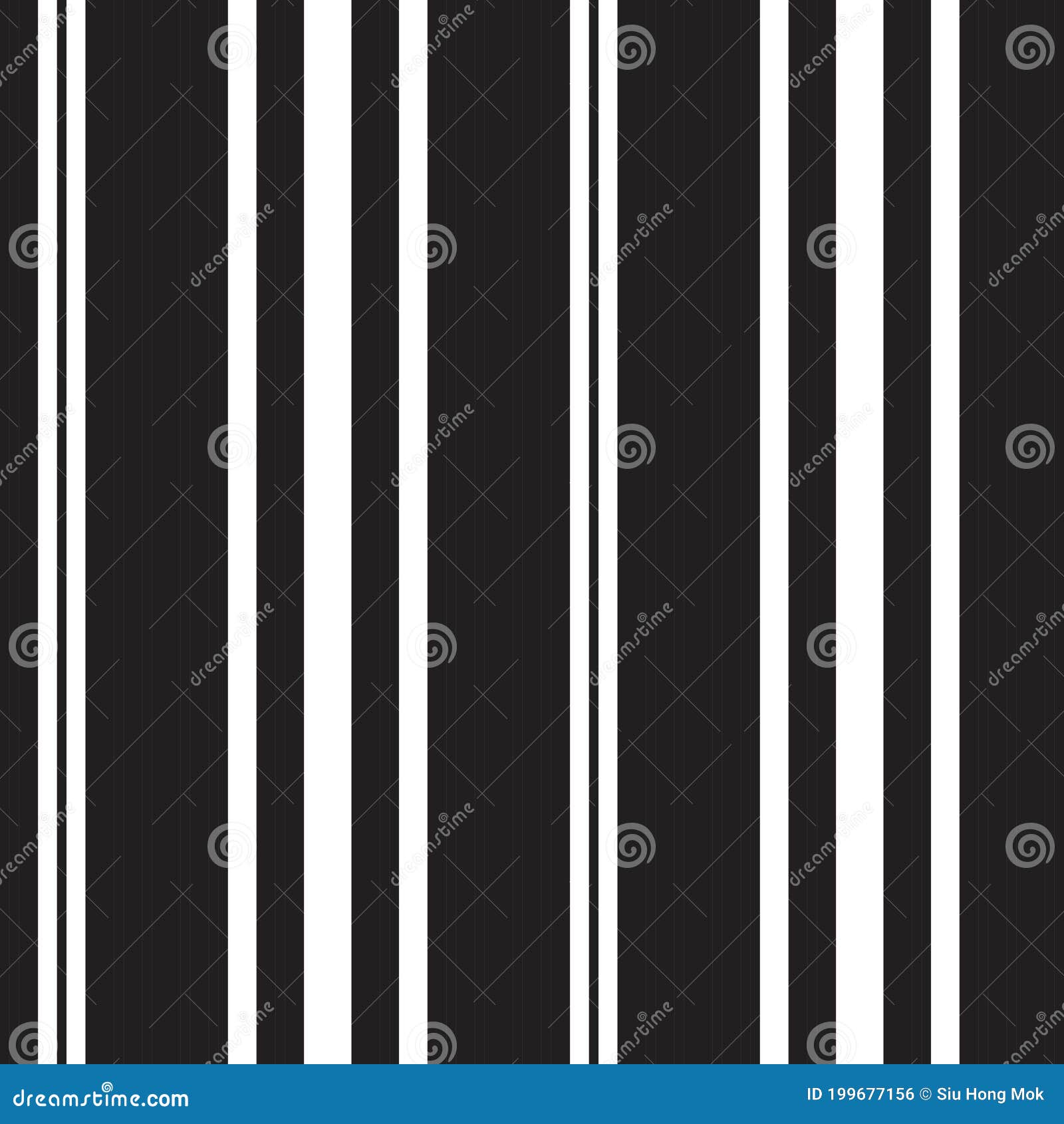 Black and White Stripe Seamless Pattern Background in Vertical Style ...