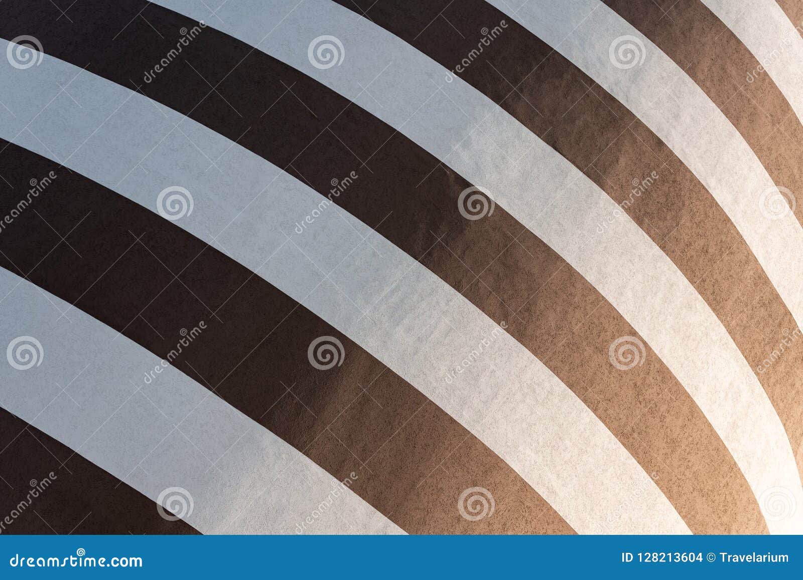 Black and White Striped Building Painting. Modern Wall Design Stock ...