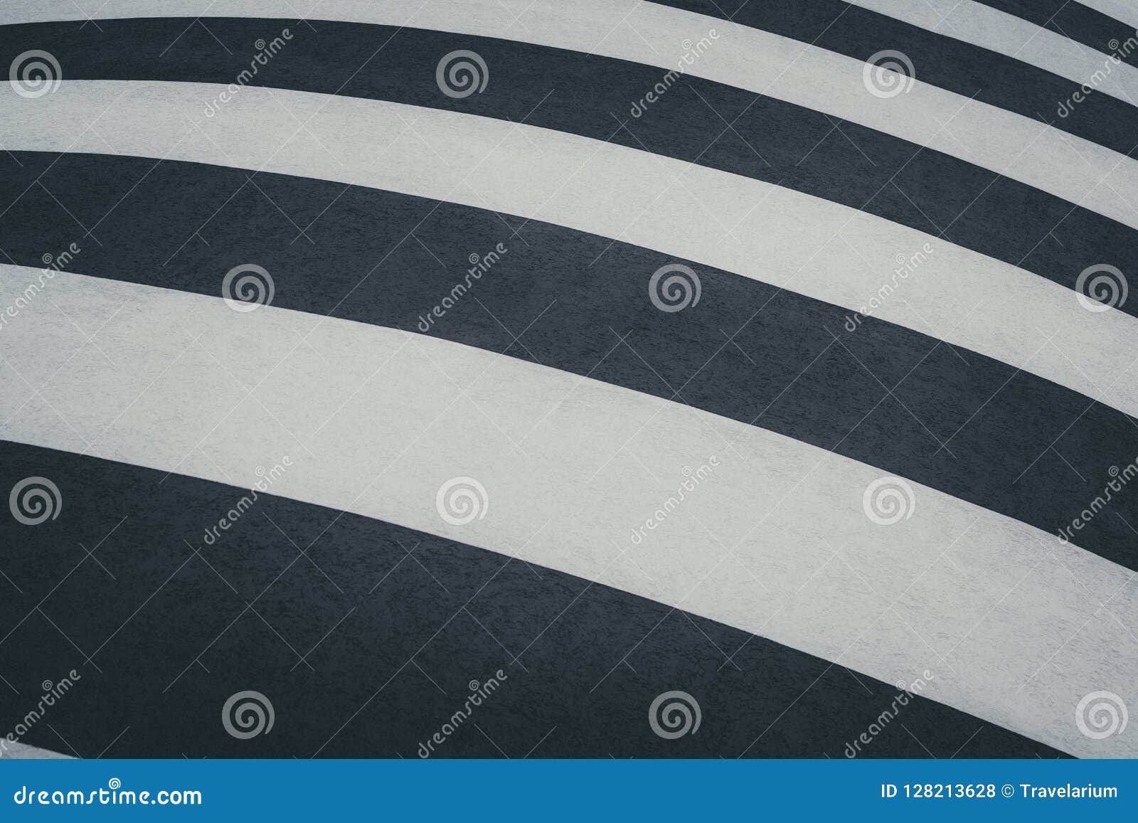 Black and White Striped Building Painting. Modern Wall Design Stock ...