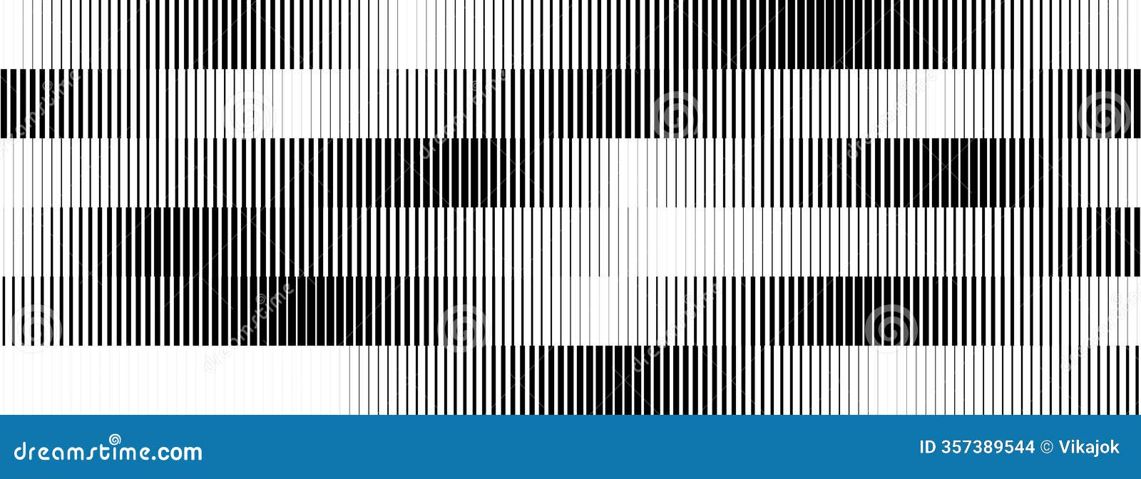Black And White Striped Halftone Gradient. Fading Linear Gradation ...