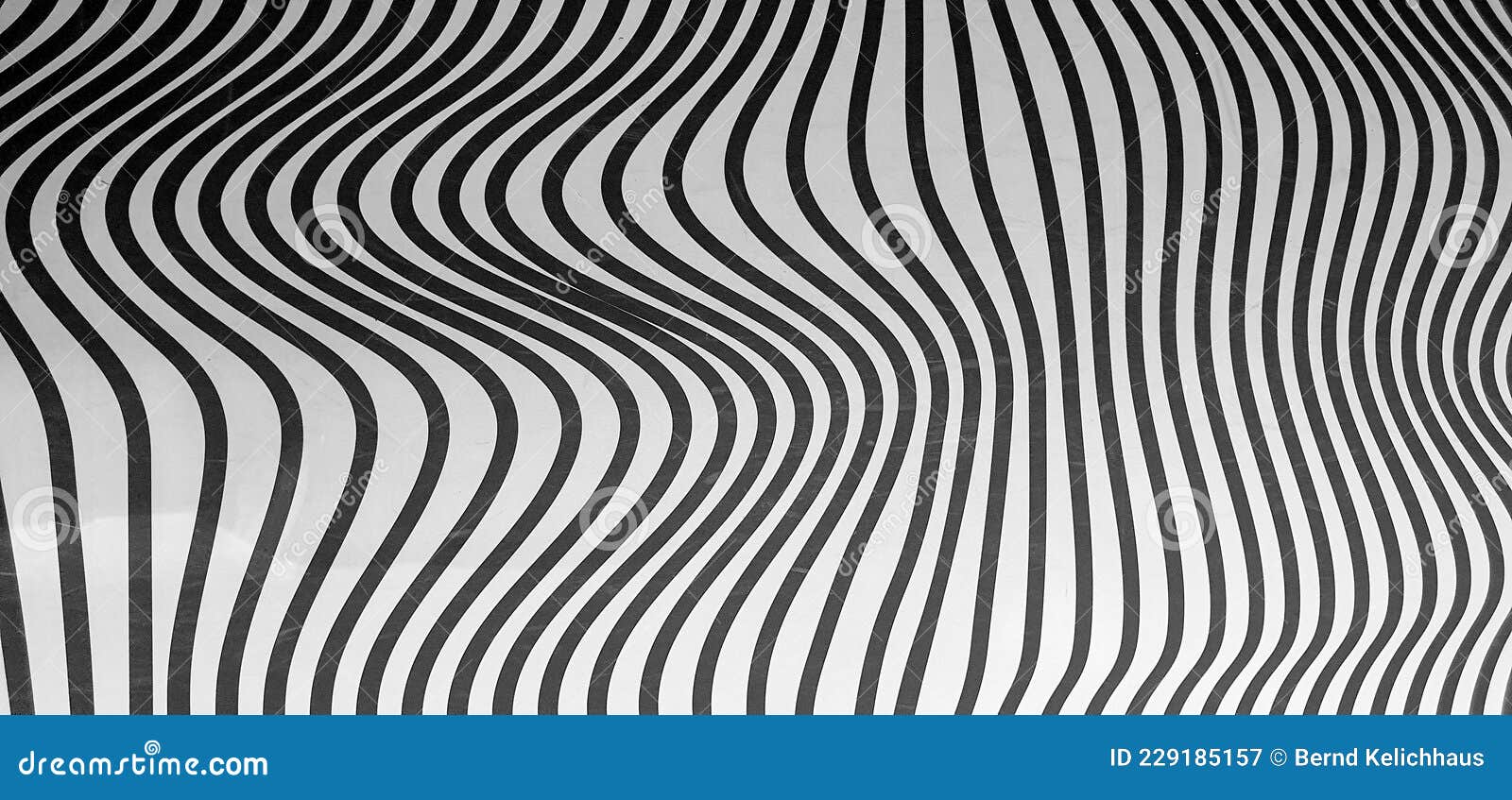 Wavy Lines Optical Illusion Black White Stock Photos - Free & Royalty ...