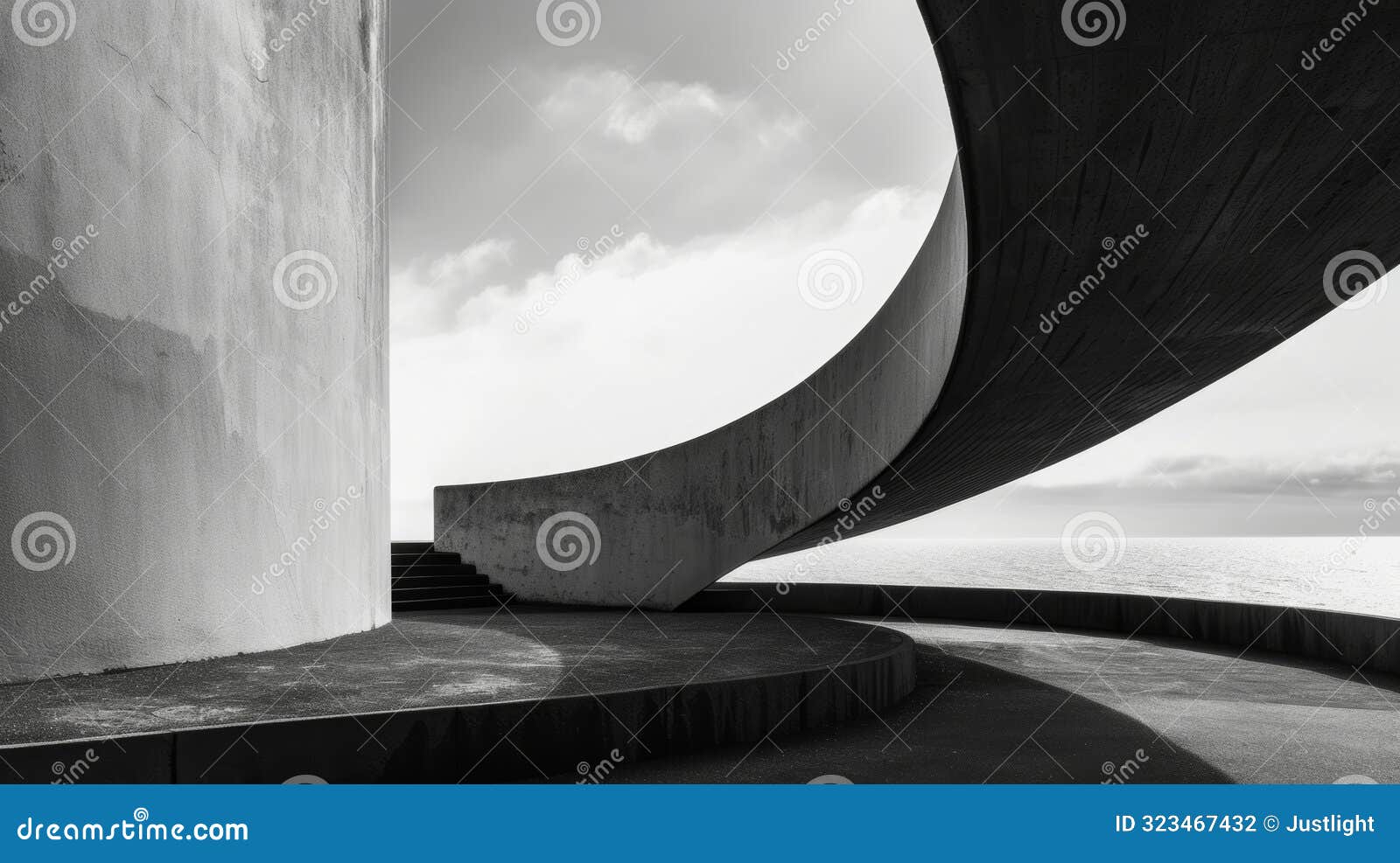 The Black and White Strokes Form a Recognizable Shape yet Remain ...