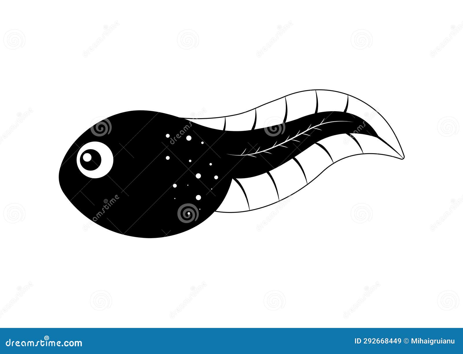 Abstract Tadpole Pattern - Seamless Background - Wood Texture Stock ...