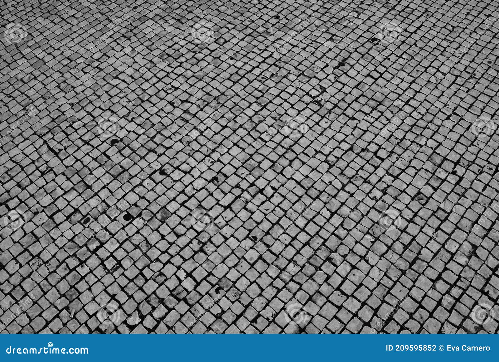 Black and White Texture Cobblestone Floor Wallpaper Stock Photo - Image ...