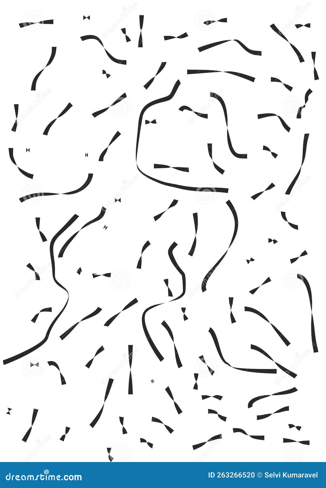 Black and White Texture Vector Hand Drawn Abstract Stock Illustration ...